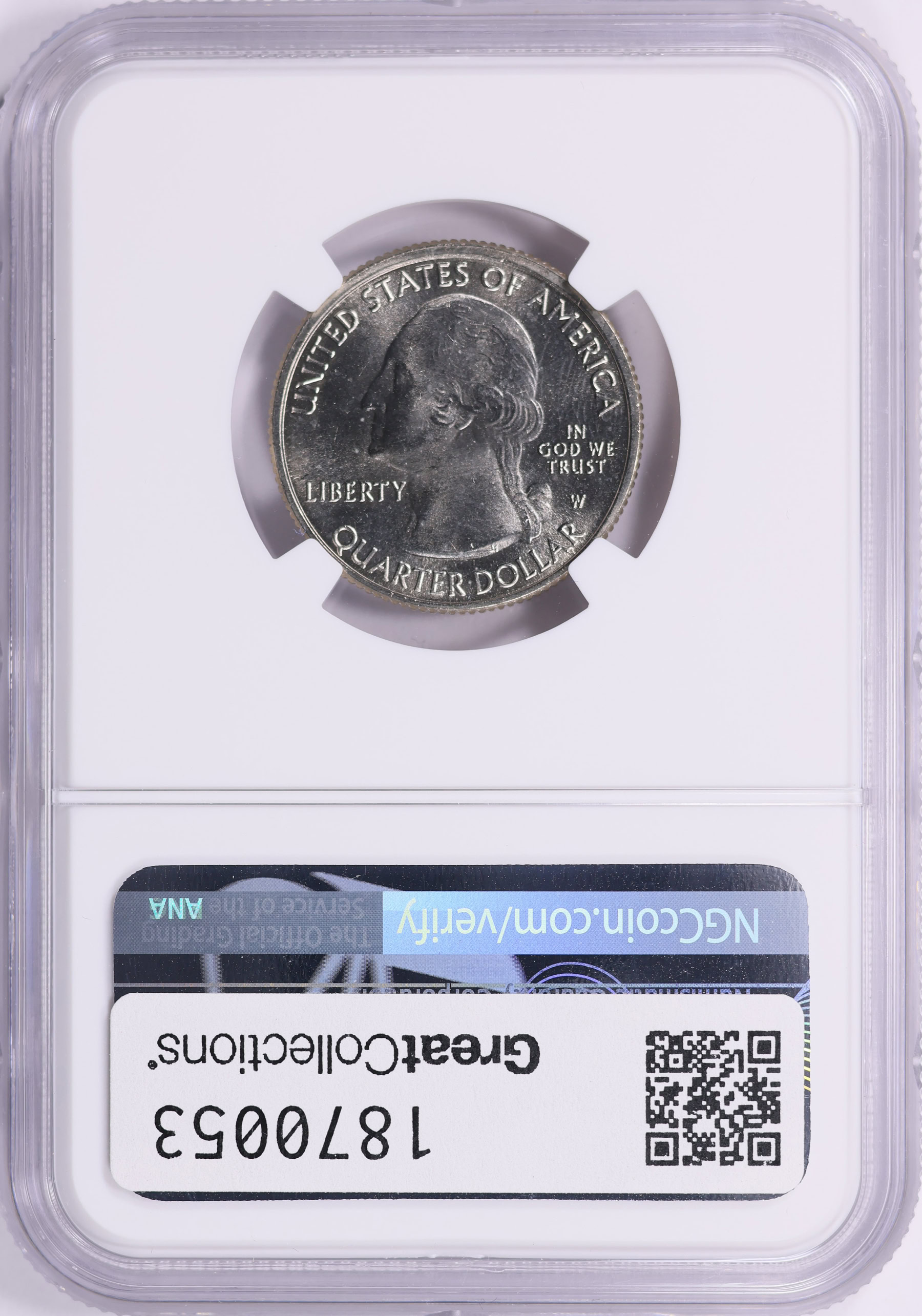 2019-W America the Beautiful Quarter War in the Pacific National Park ...