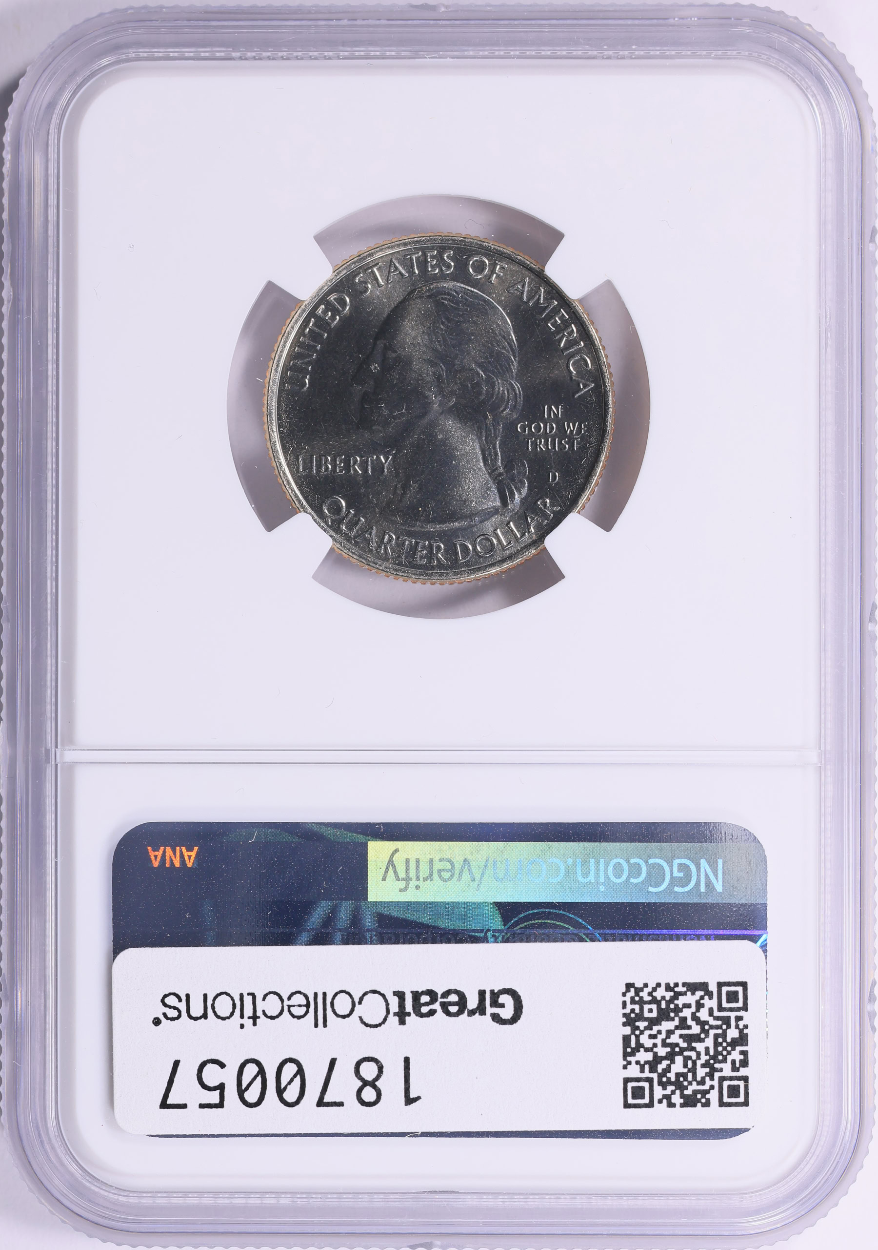 2020-D America the Beautiful Quarter Tallgrass Prairie NP NGC MS-67 PL ...