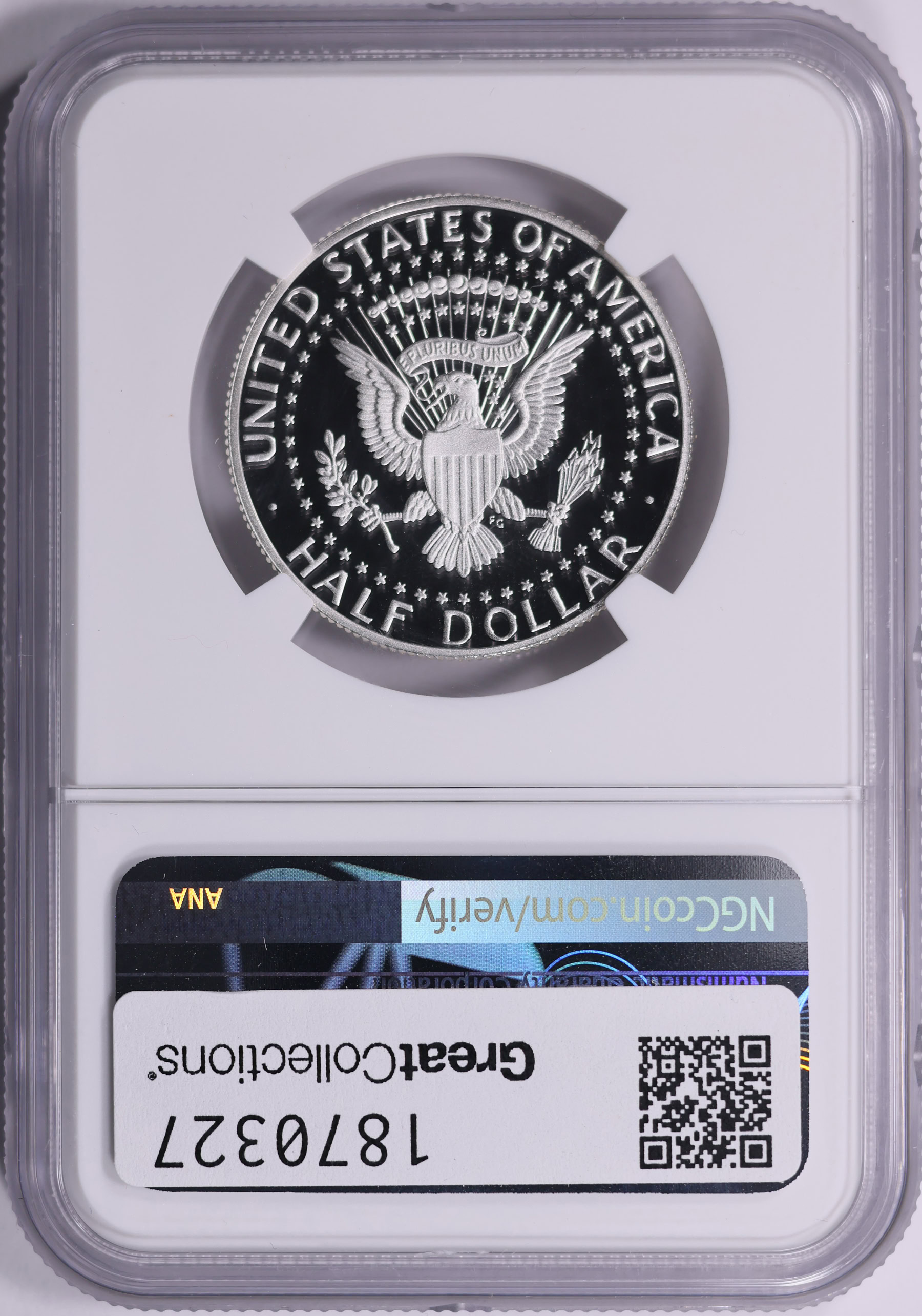 2019-S Kennedy Half Dollar Silver (From the Limited Edition Proof Set ...