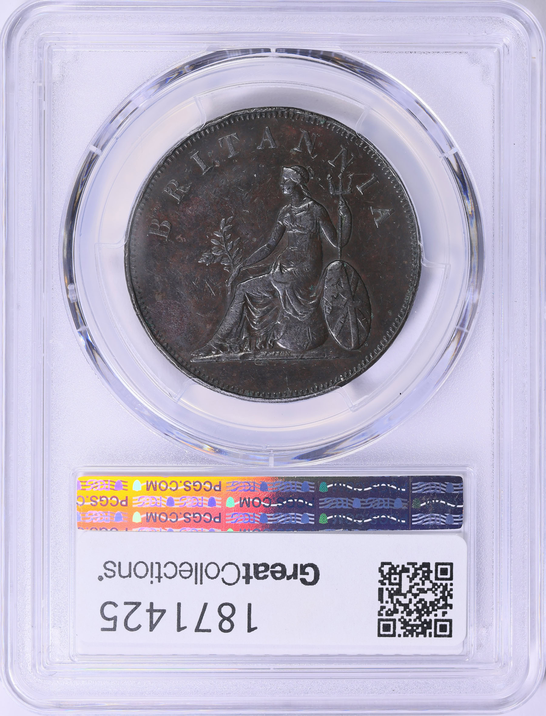 Greece - Ionian Islands 1819 2 Oboli KM-33 PCGS Genuine XF Details ...