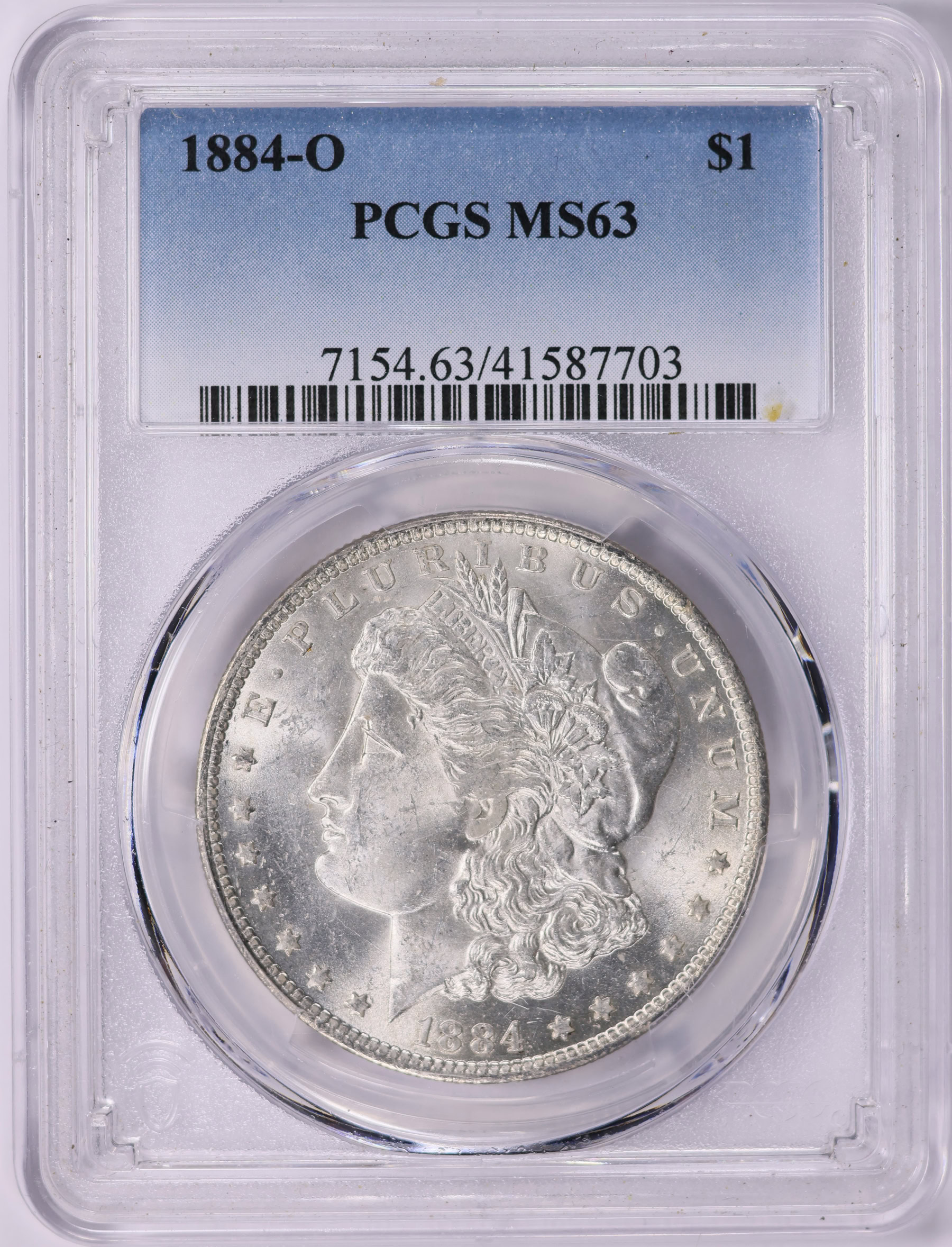1884-O Morgan Silver Dollar PCGS MS-63 (Item 1871454) | GreatCollections Coin Auctions