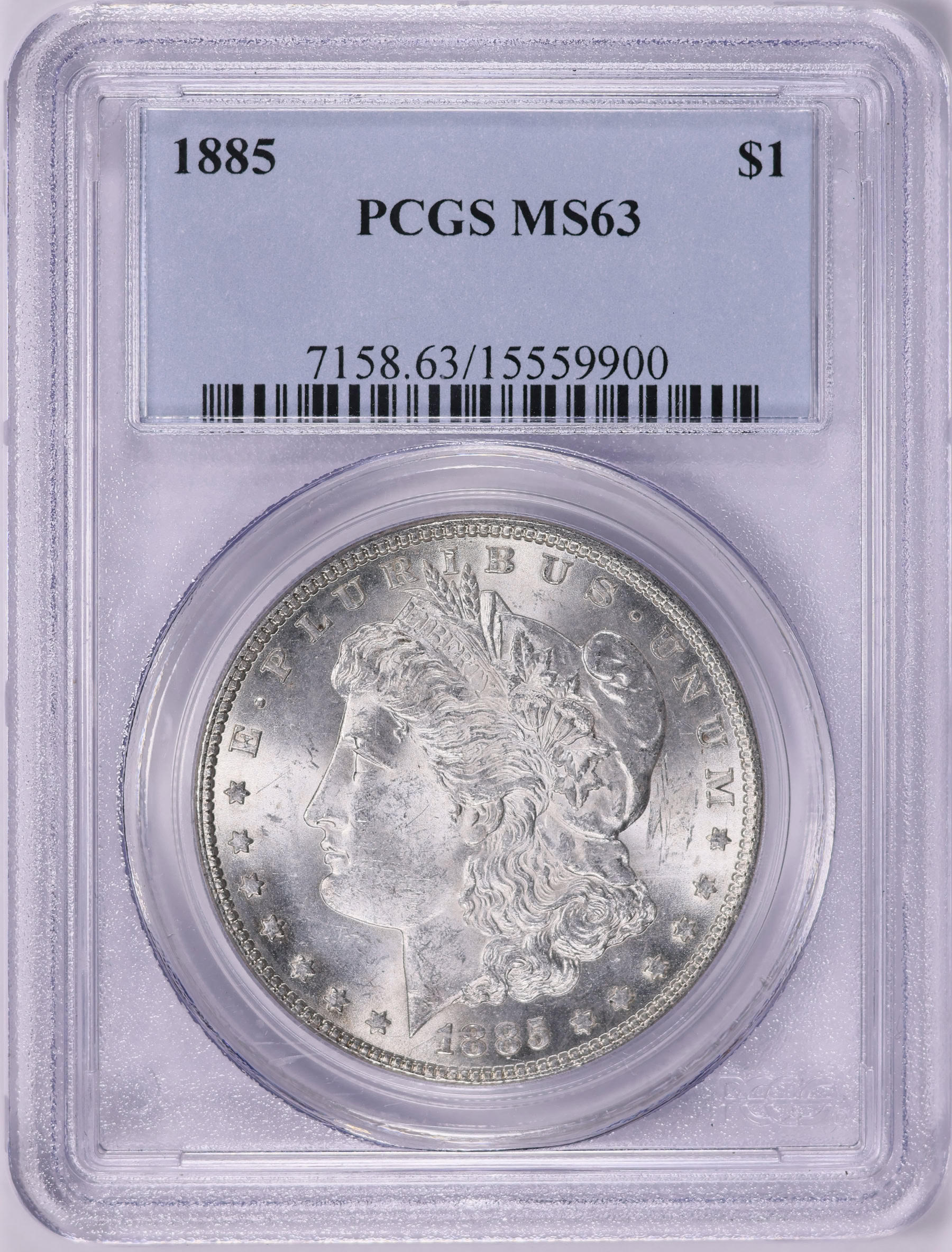 1885 Morgan Silver Dollar PCGS MS-63 (Item 1871457) | GreatCollections Coin Auctions
