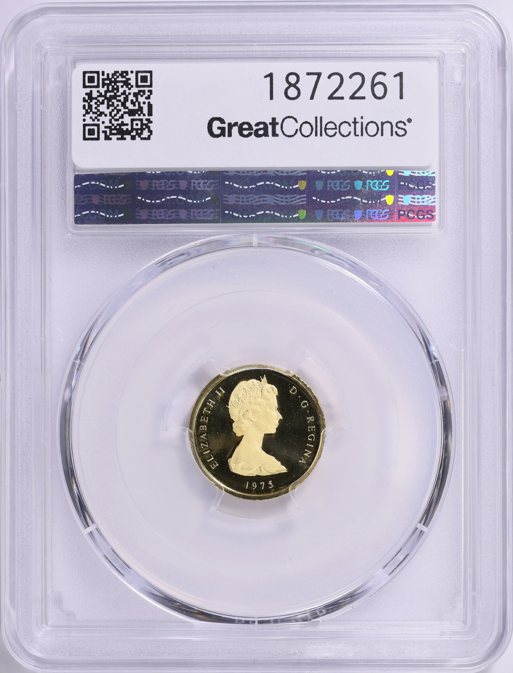 Turks & Caicos Islands 1975 Gold 25 Crowns KM-91 PCGS Proof-69 DCAM ...