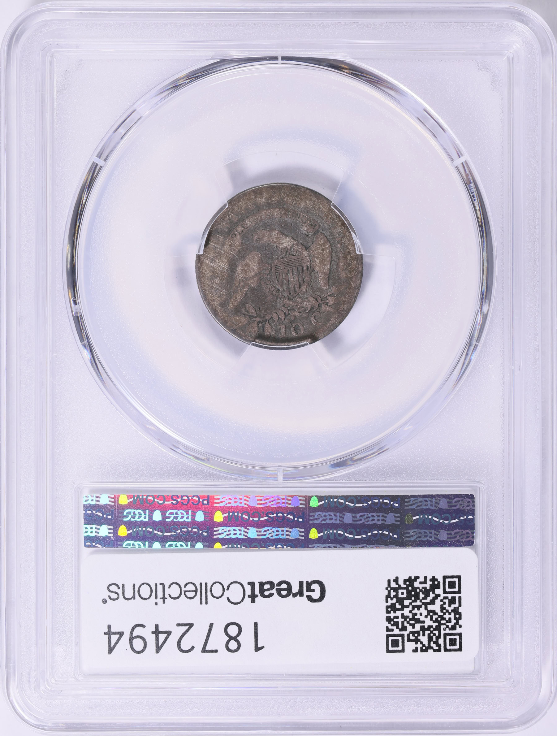 1814 Capped Bust Dime Large Date PCGS AG-03 (Item 1872494 ...