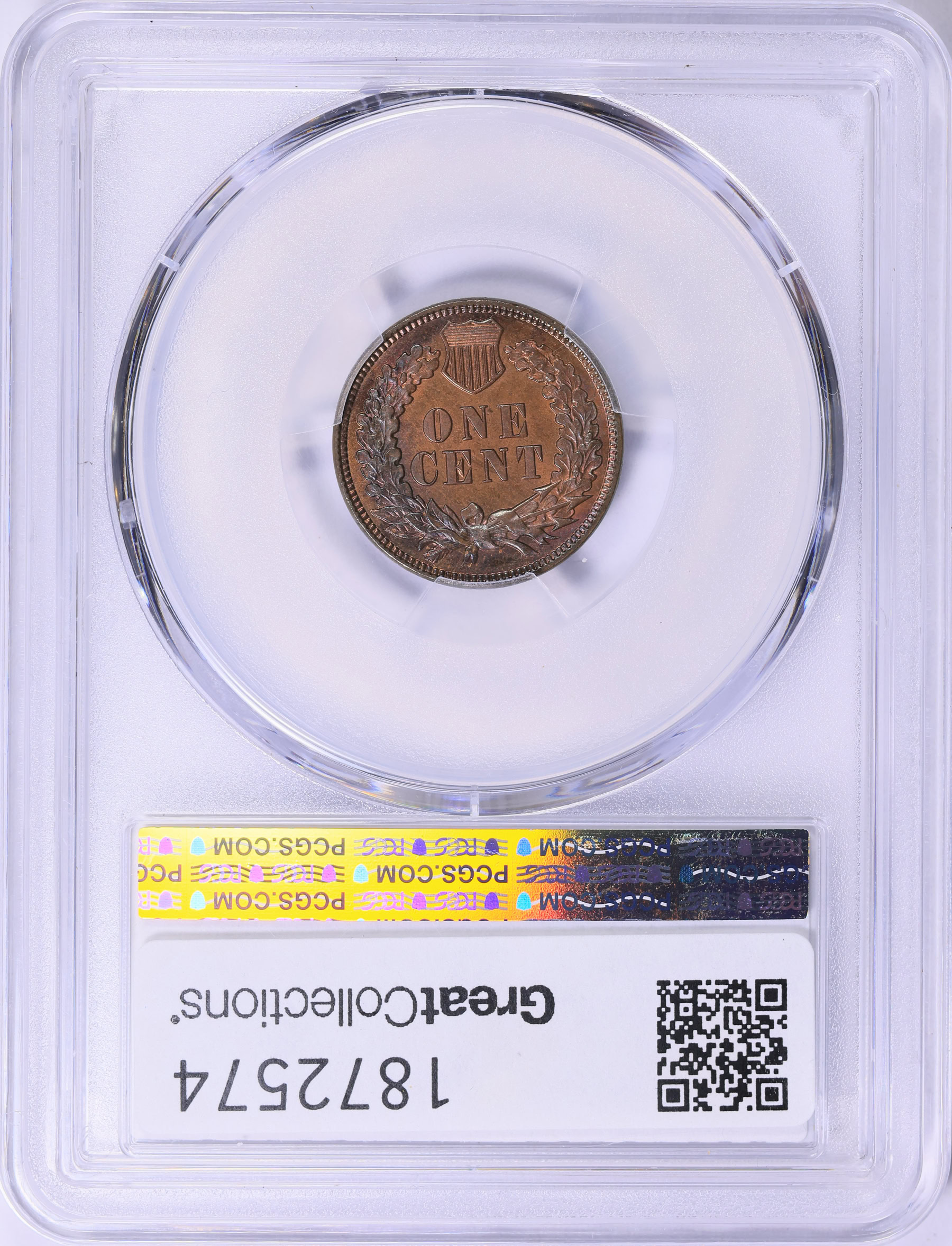 1888 Indian Cent PCGS MS-63 RB (Item 1872574) | GreatCollections Coin Auctions