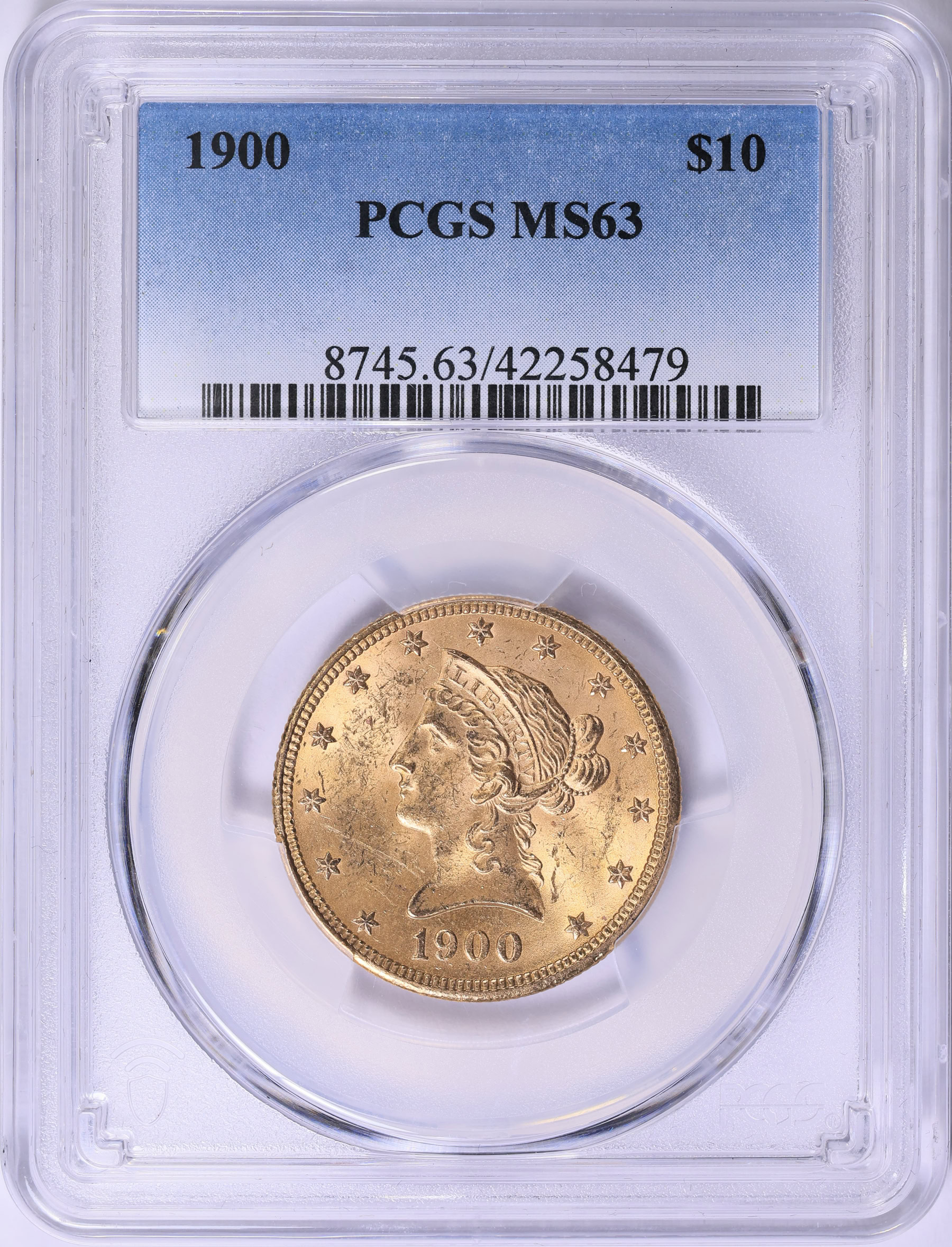 1900 Liberty Gold Eagle PCGS MS-63 (Item 1872696) | GreatCollections Coin Auctions