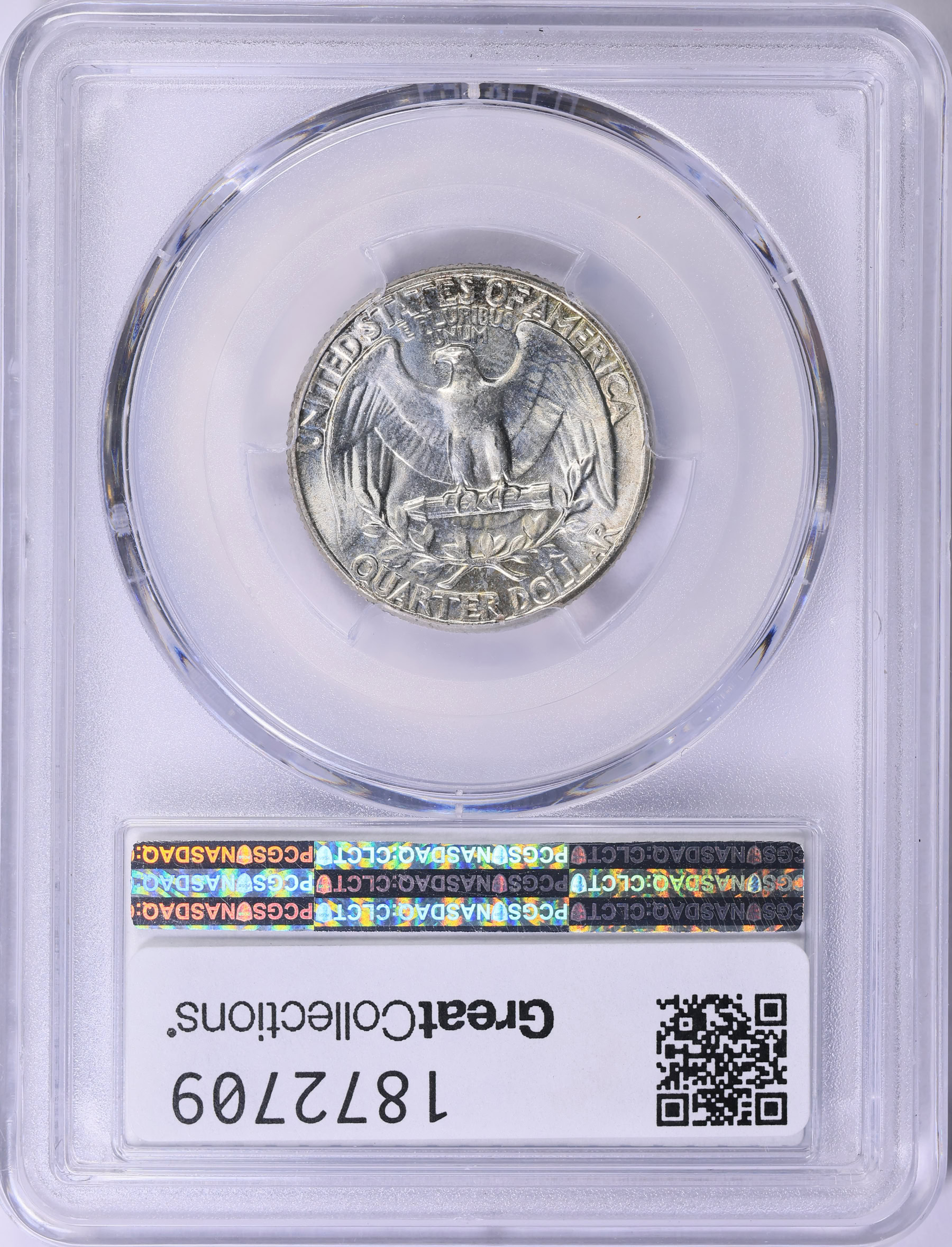 1960 Washington Quarter PCGS MS-66 (Toned) (Item 1872709 ...