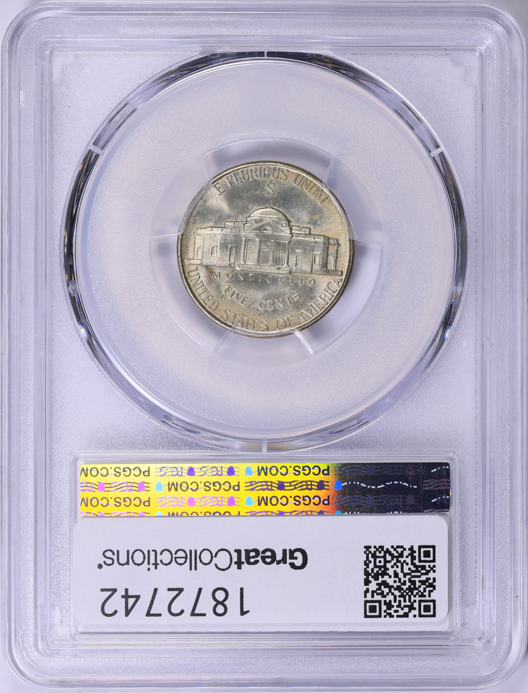 1942-S Jefferson Nickel Type 2 PCGS MS-66 (Item 1872742 ...