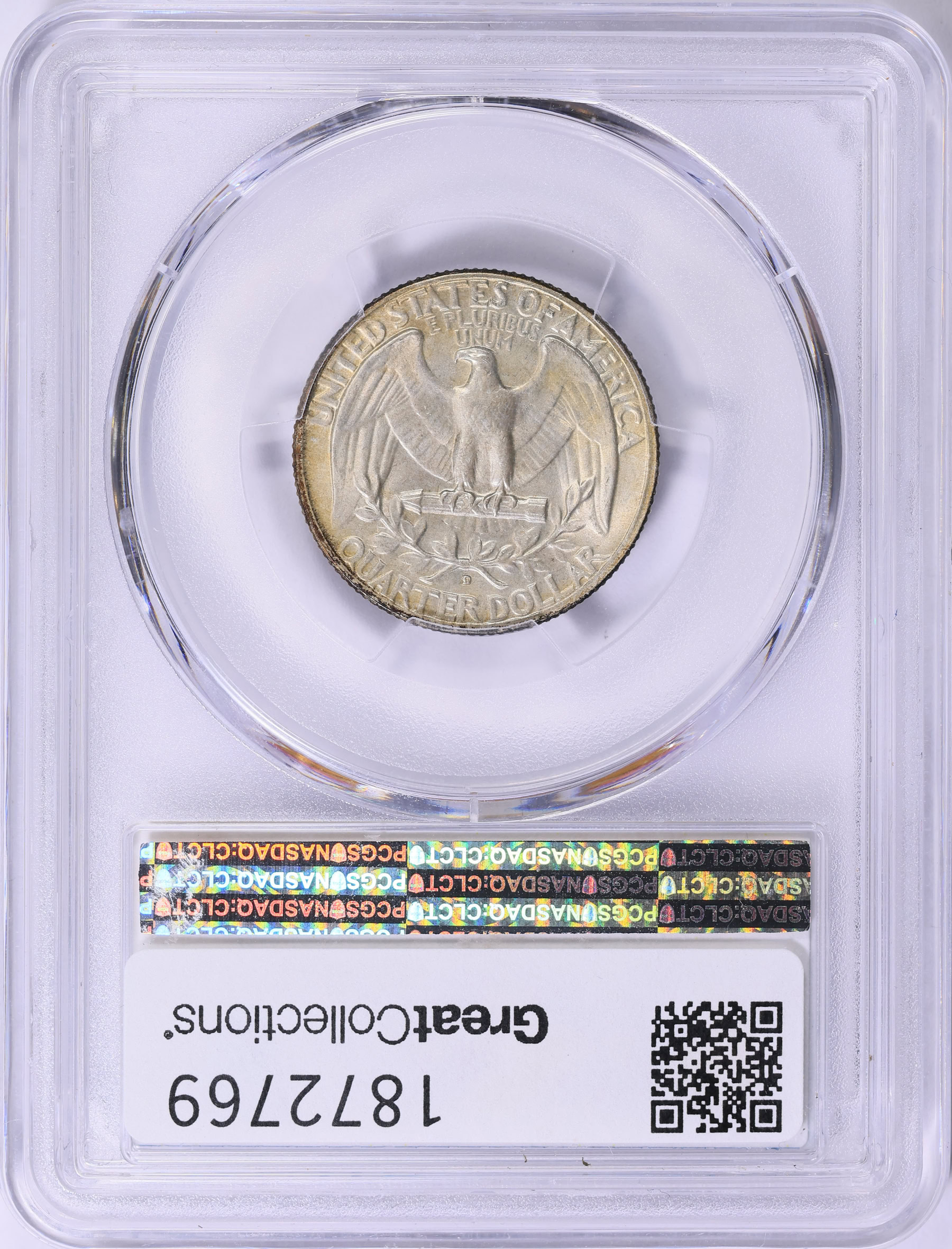 1951-D Washington Quarter PCGS MS-66 (Item 1872769) | GreatCollections Coin Auctions