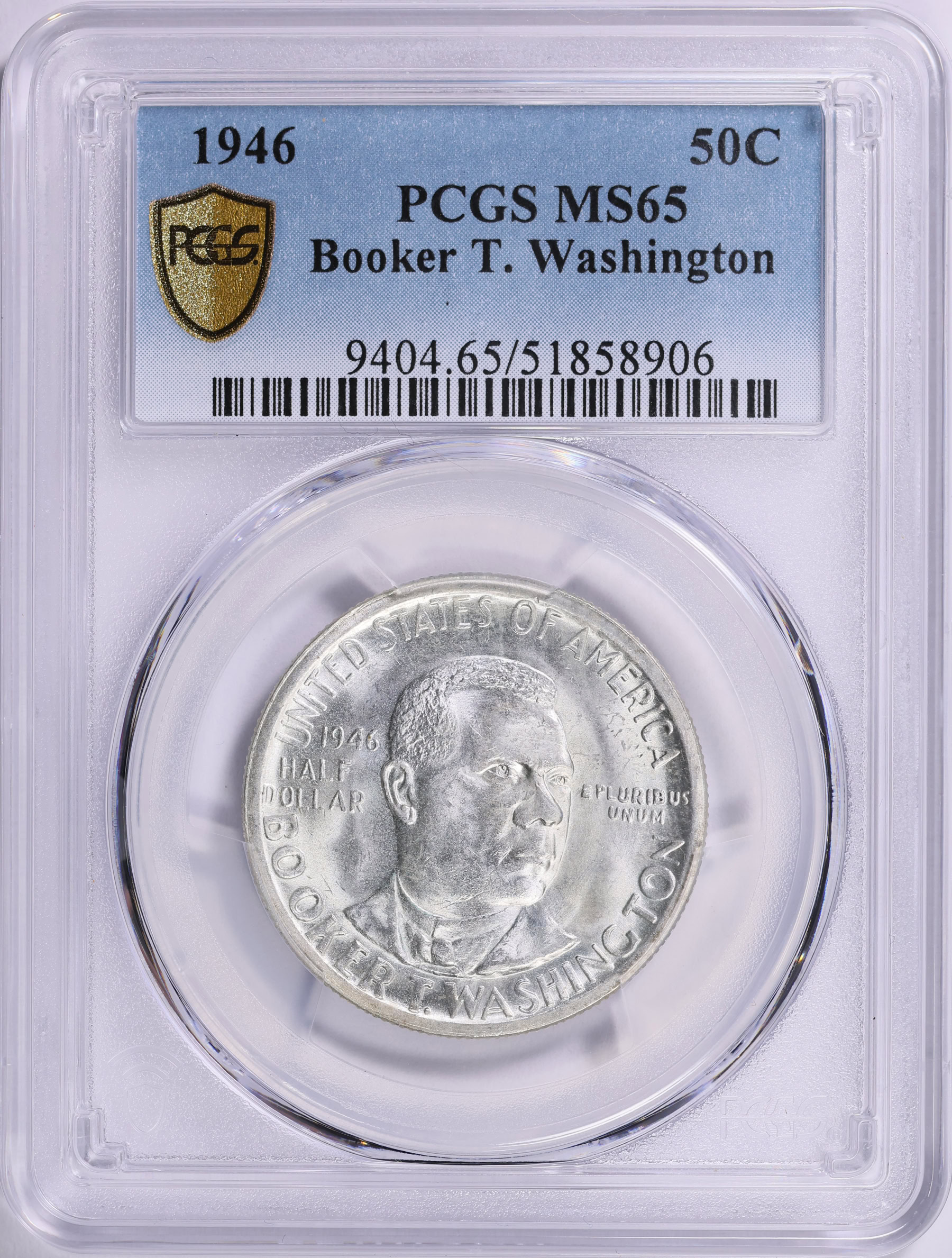 1946 Booker T. Washington Memorial Half Dollar PCGS MS-65 (Item 1872771 ...