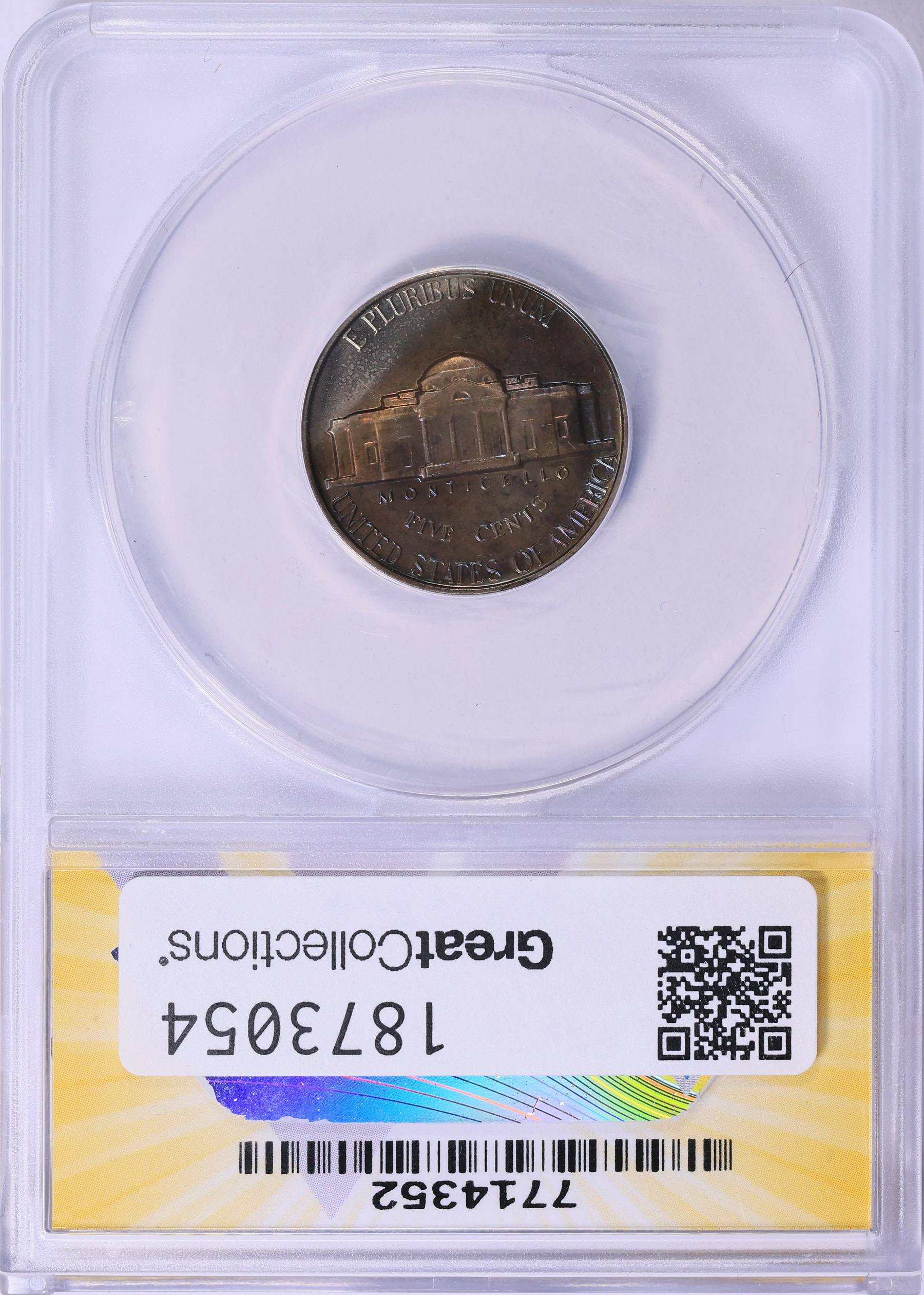 1964 Jefferson Nickel ANACS Proof-67 (Toned) (Item 1873054 ...