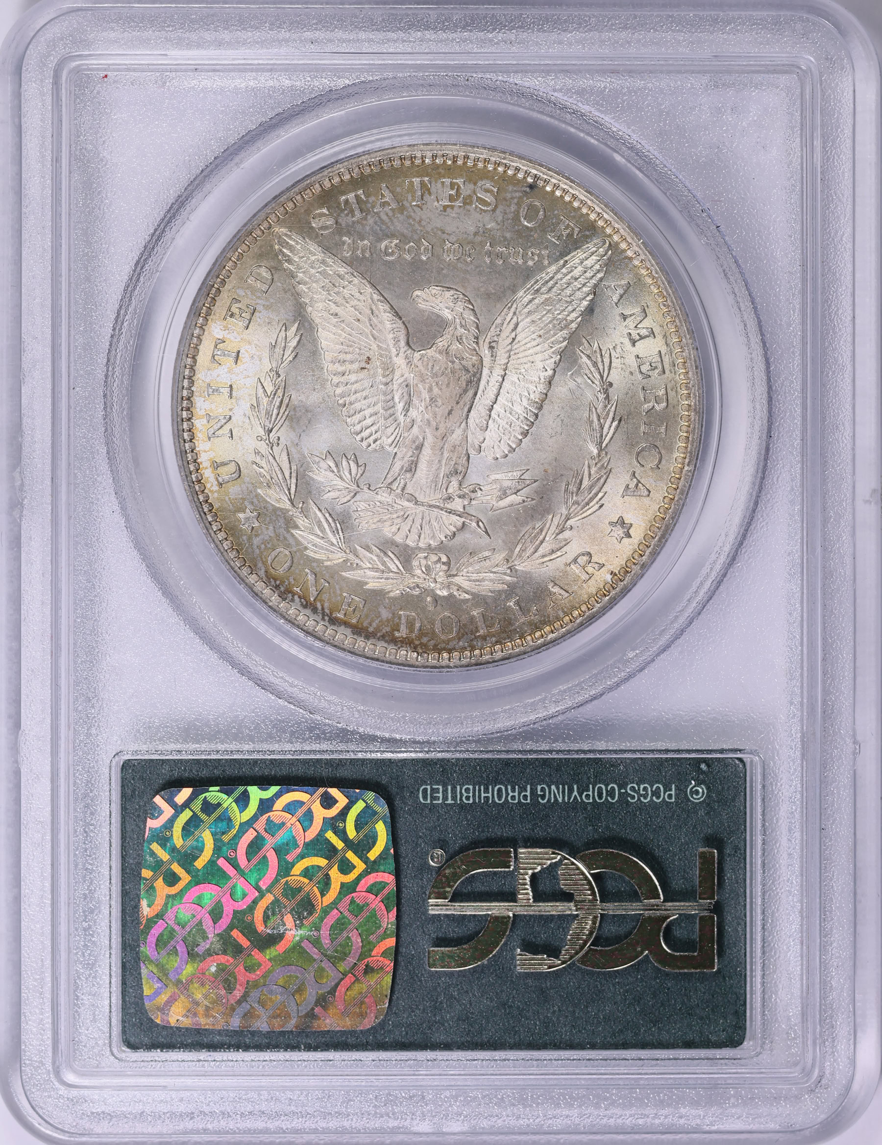 1884-O Morgan Silver Dollar PCGS MS-64 OGH (Toned) (Item 1873844) | GreatCollections Coin Auctions