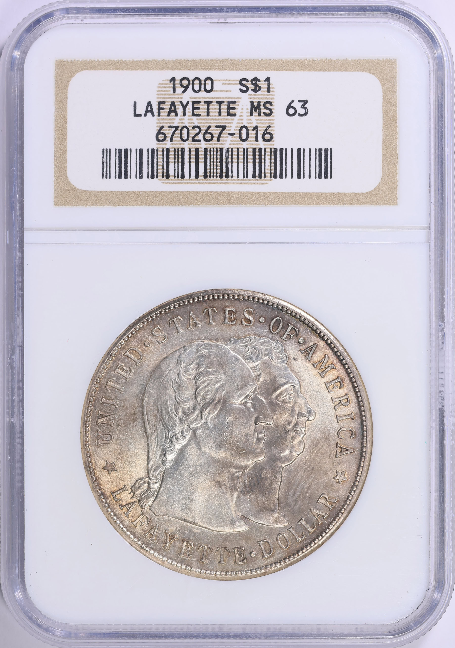 1900 Lafayette Dollar NGC MS-63 (Item 1873883) | GreatCollections Coin ...