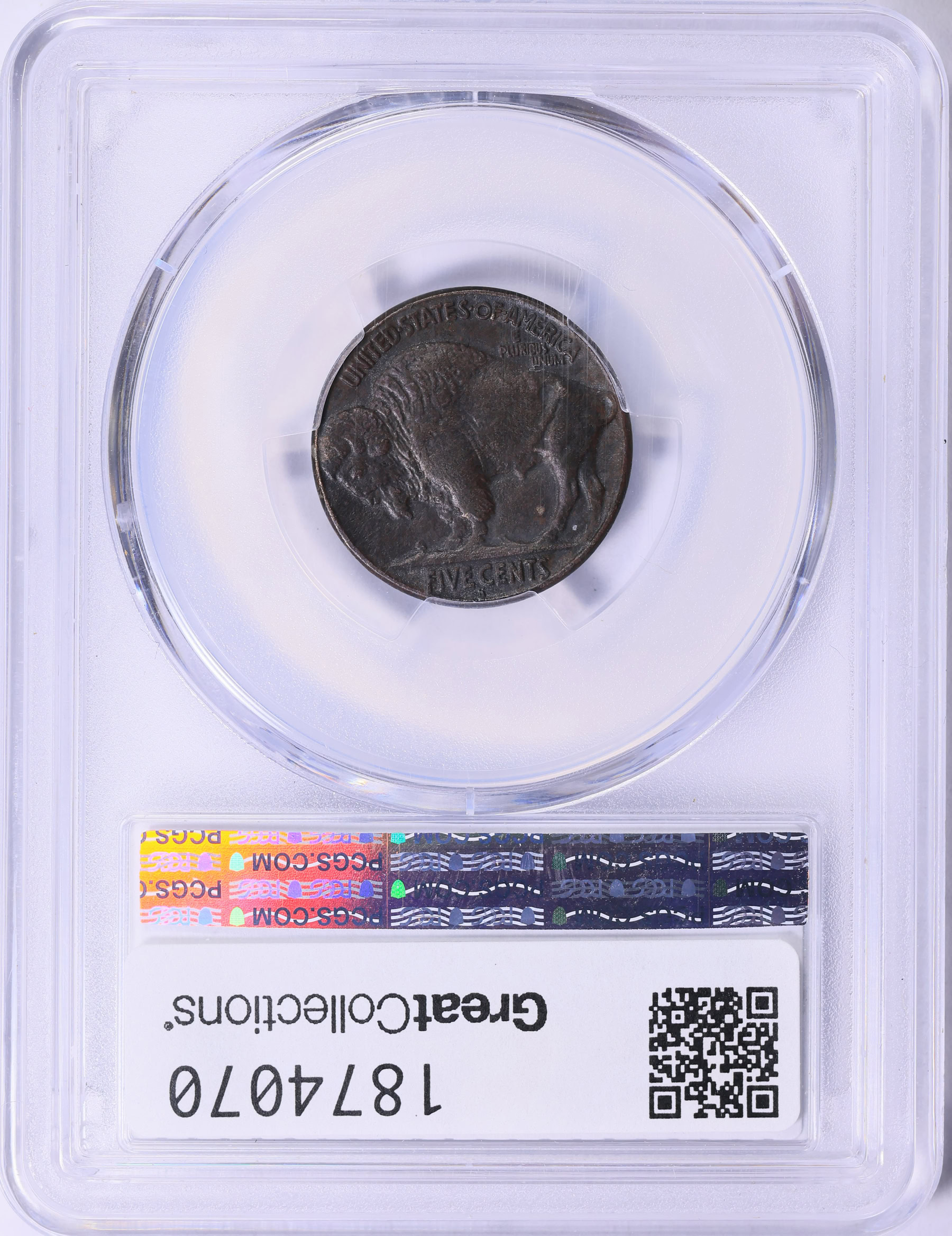 1921-S Buffalo Nickel PCGS Genuine AU Details (Item 1874070 ...