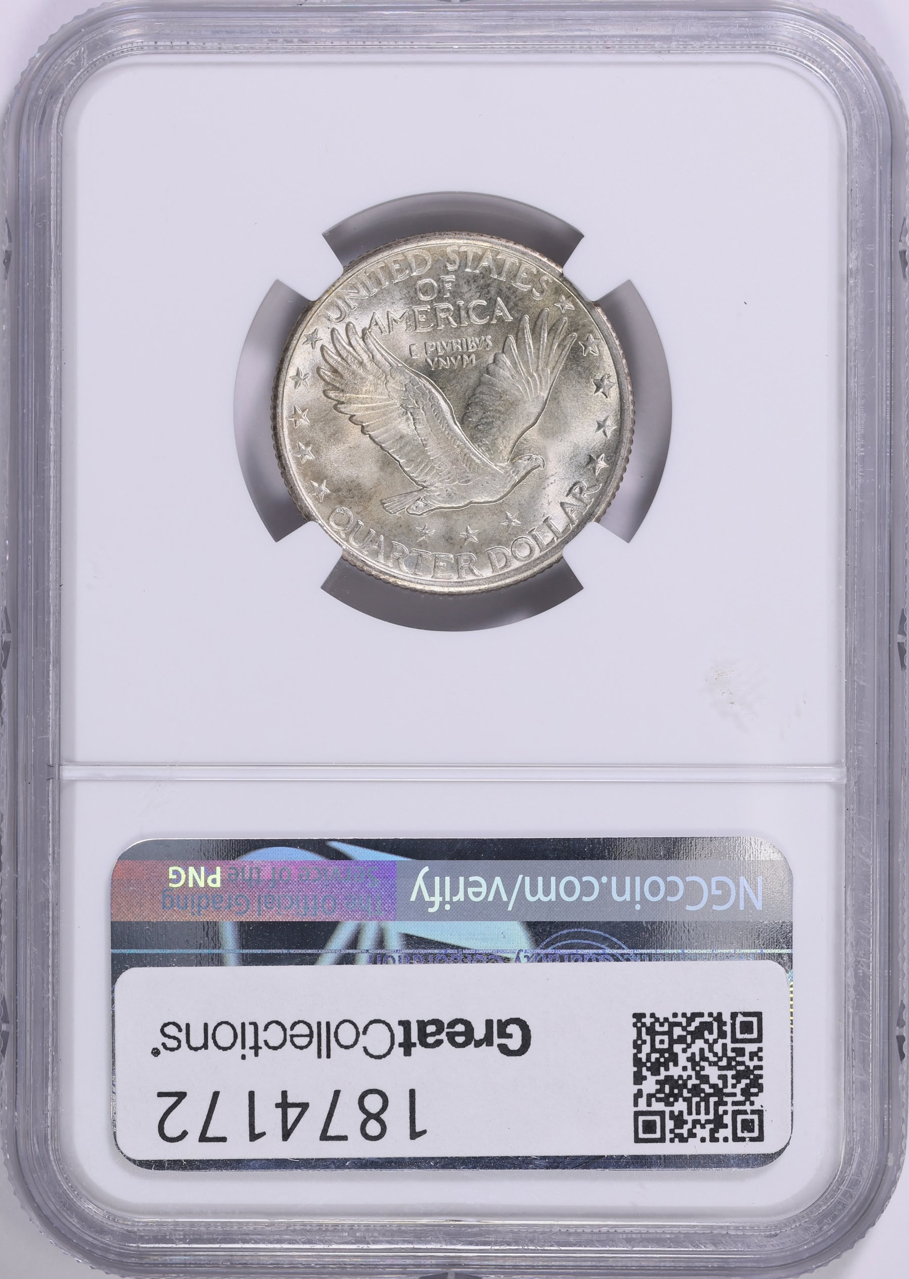 1919 Standing Liberty Quarter NGC MS-67 (CAC Green) (Item 1874172 ...