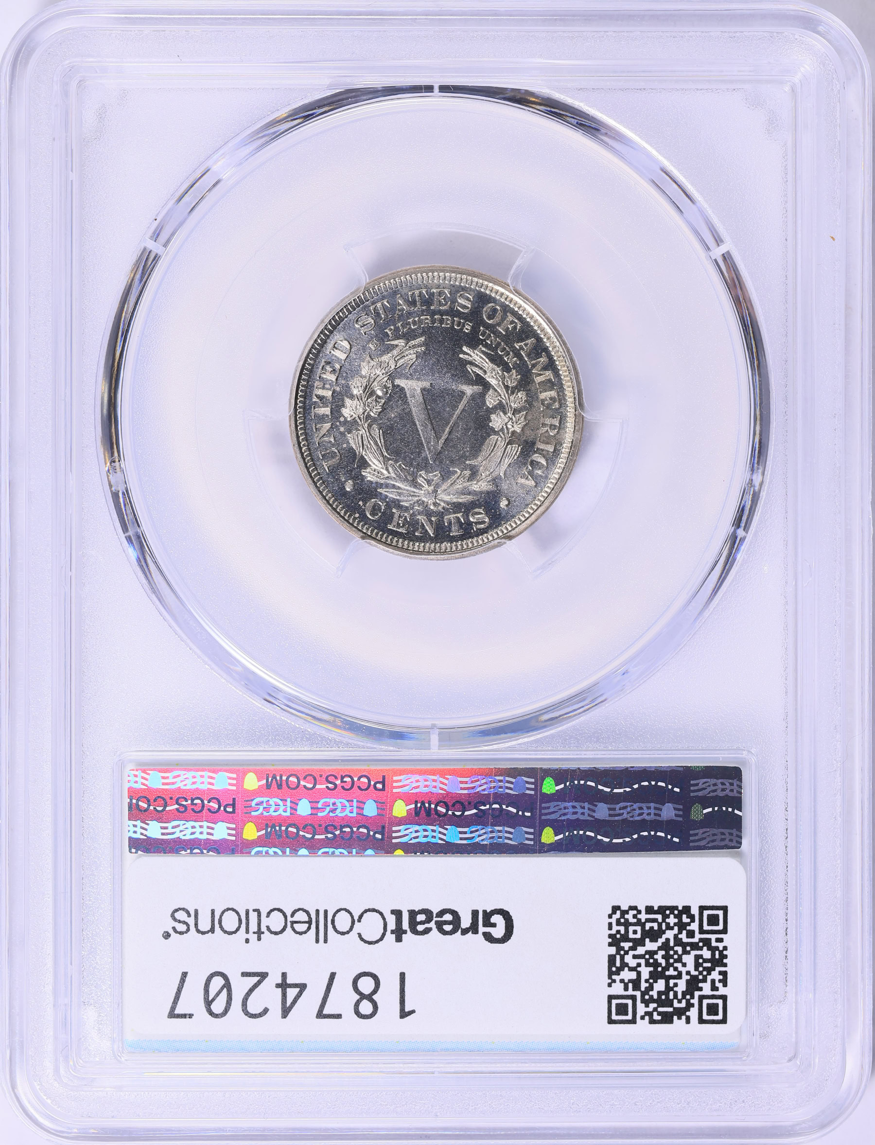 1901 Liberty Nickel PCGS Proof-67 (D.L. Hansen Collection) (Item ...