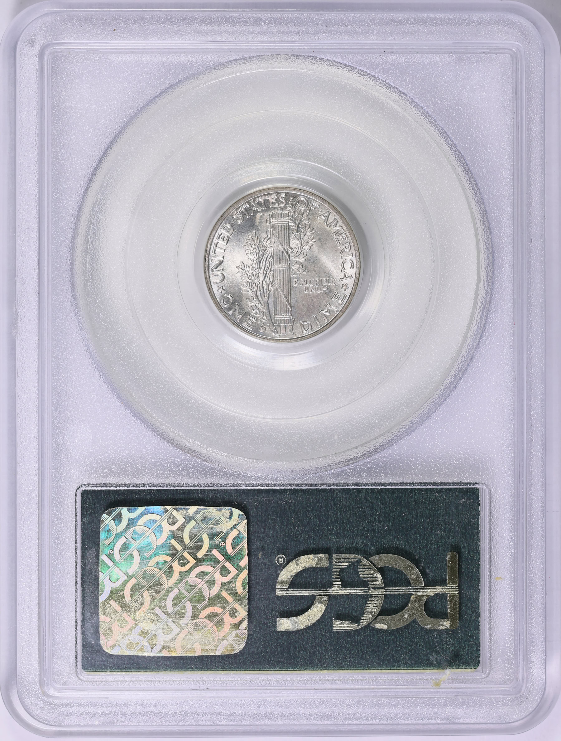 1943-D Mercury Dime PCGS MS-65 FB (CAC Green) OGH (Item 1874214) | GreatCollections Coin Auctions