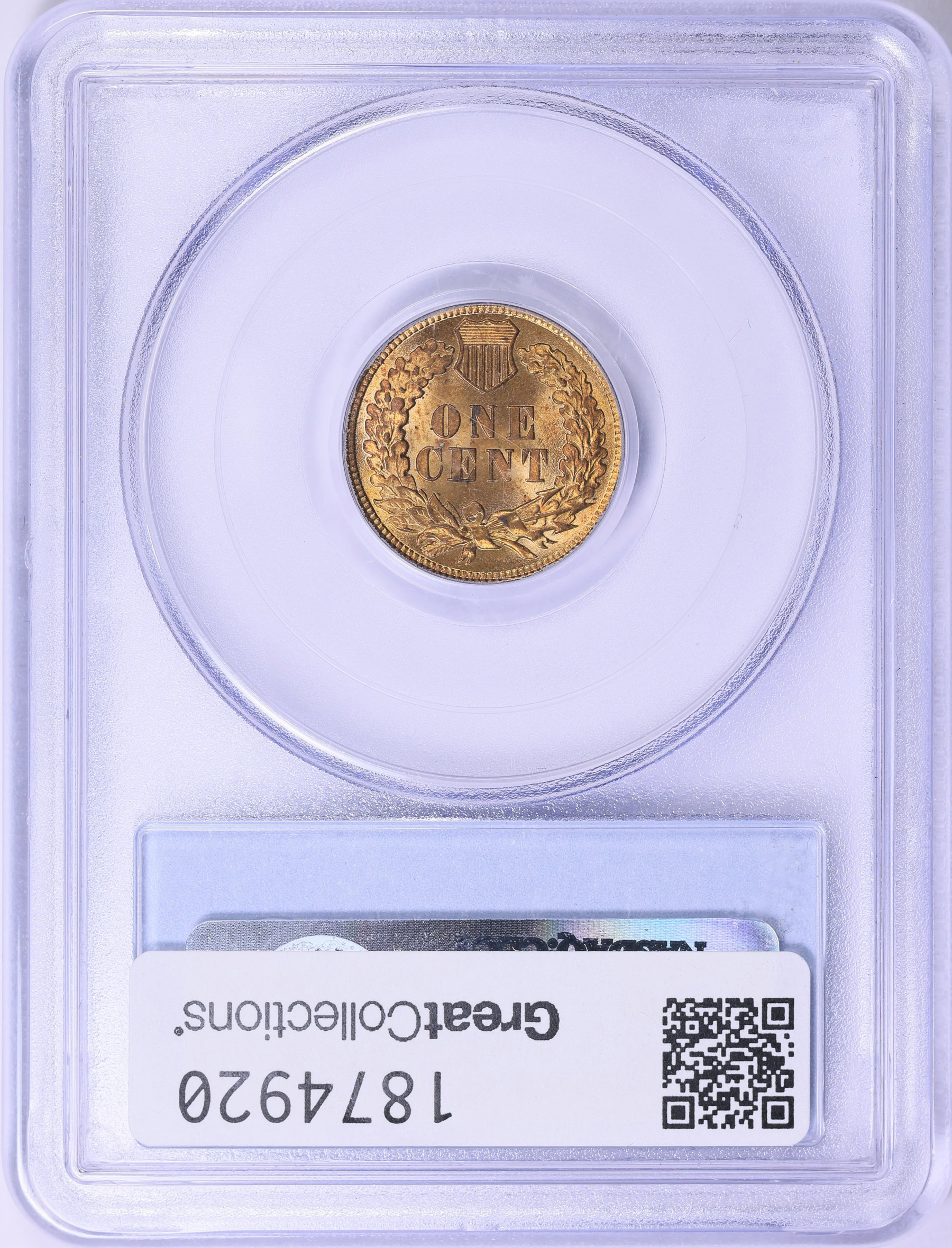 1899 Indian Cent PCGS MS-64 RD (Item 1874920) | GreatCollections Coin ...