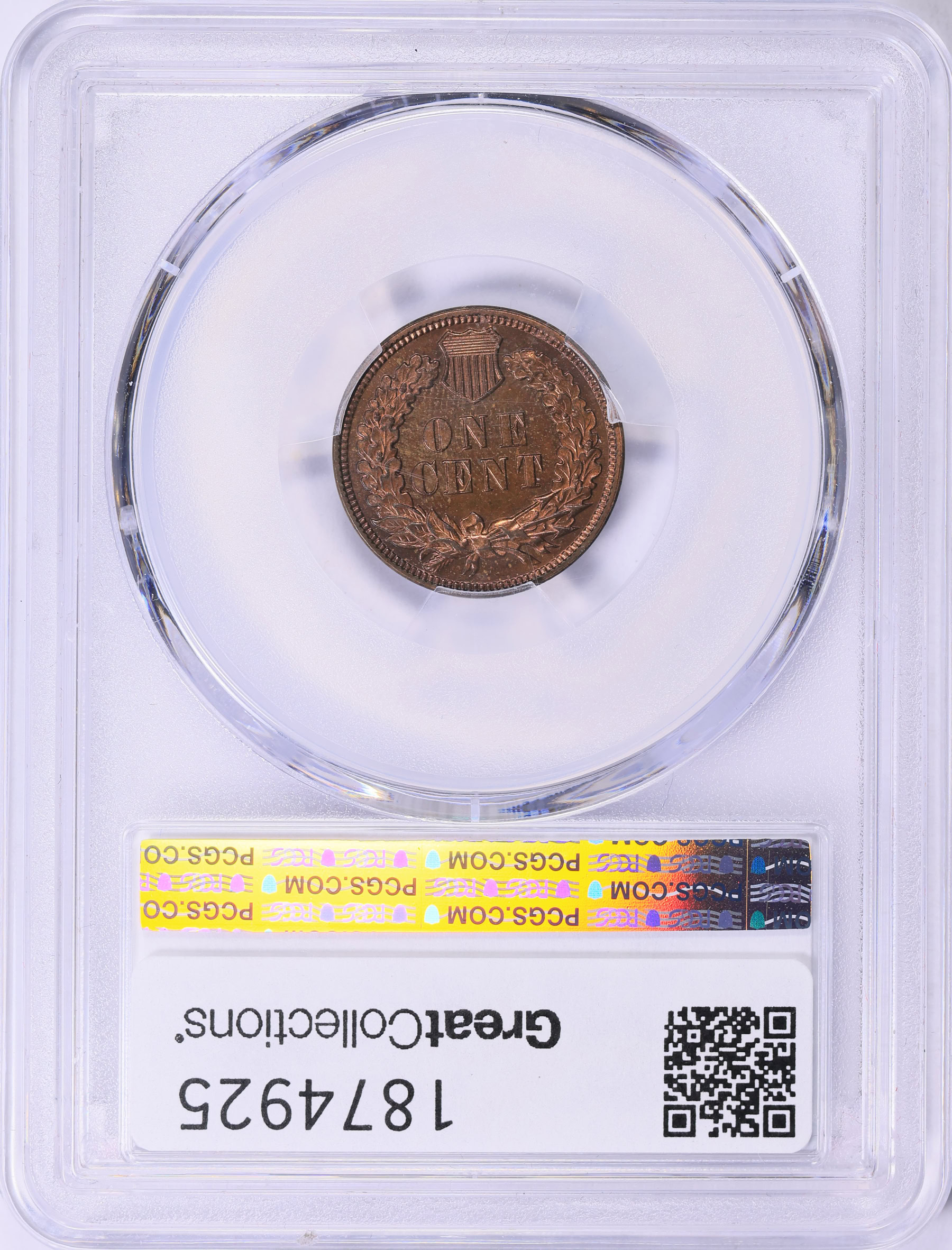 1894 Indian Cent PCGS Proof-64 RB (Item 1874925) | GreatCollections Coin Auctions