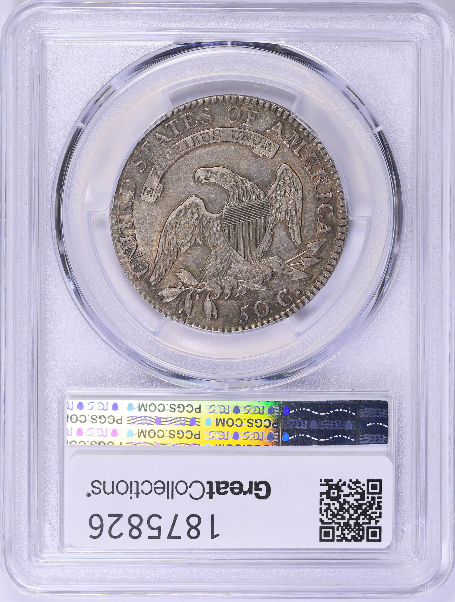 1818 Capped Bust Half Dollar PCGS AU-53 (CAC Green) (Item 1875826 ...