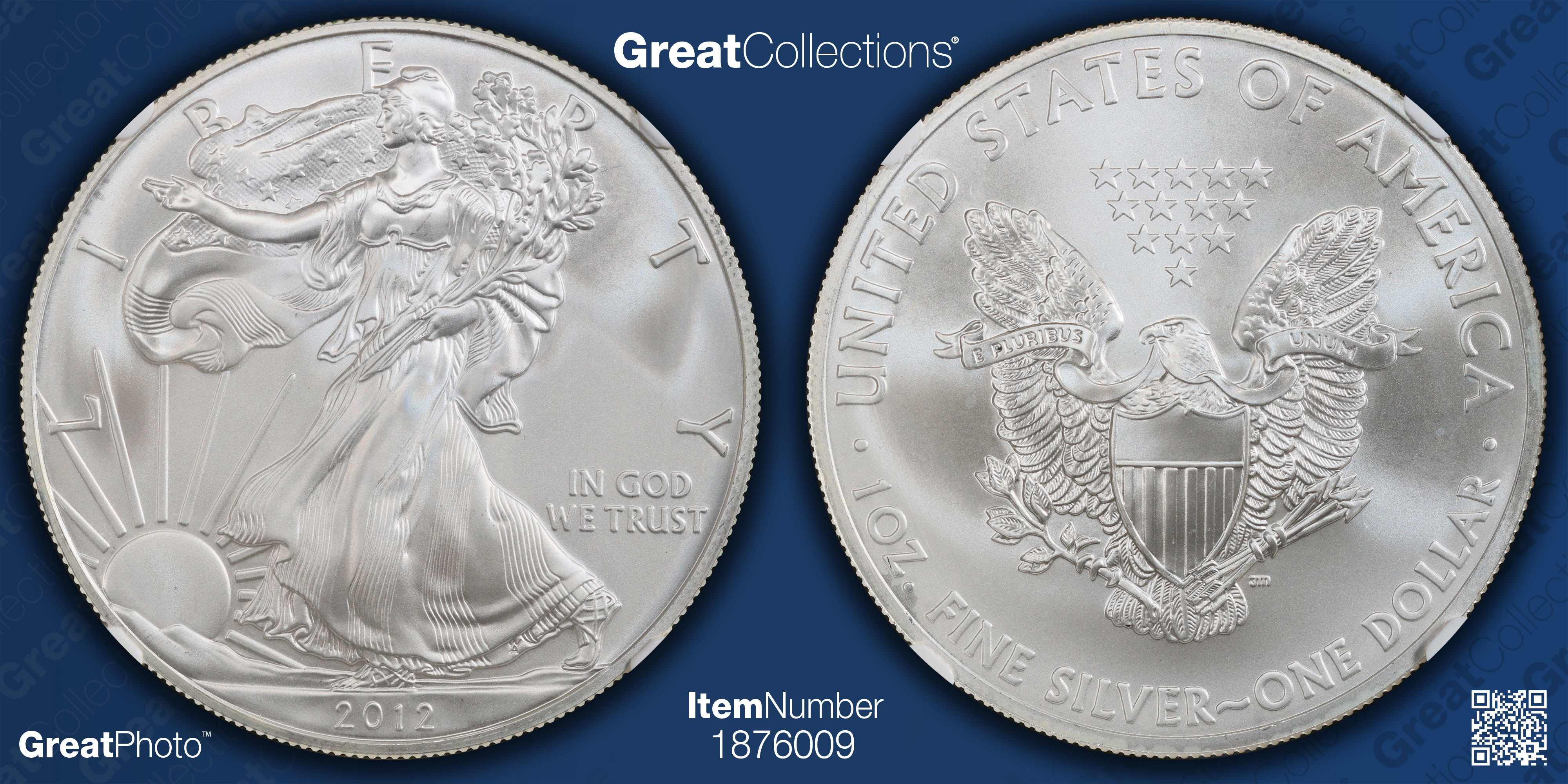 2012-(S) $1 Silver Eagle Early Releases Struck at San Francisco NGC MS-69 (Golden Gate Bridge ...