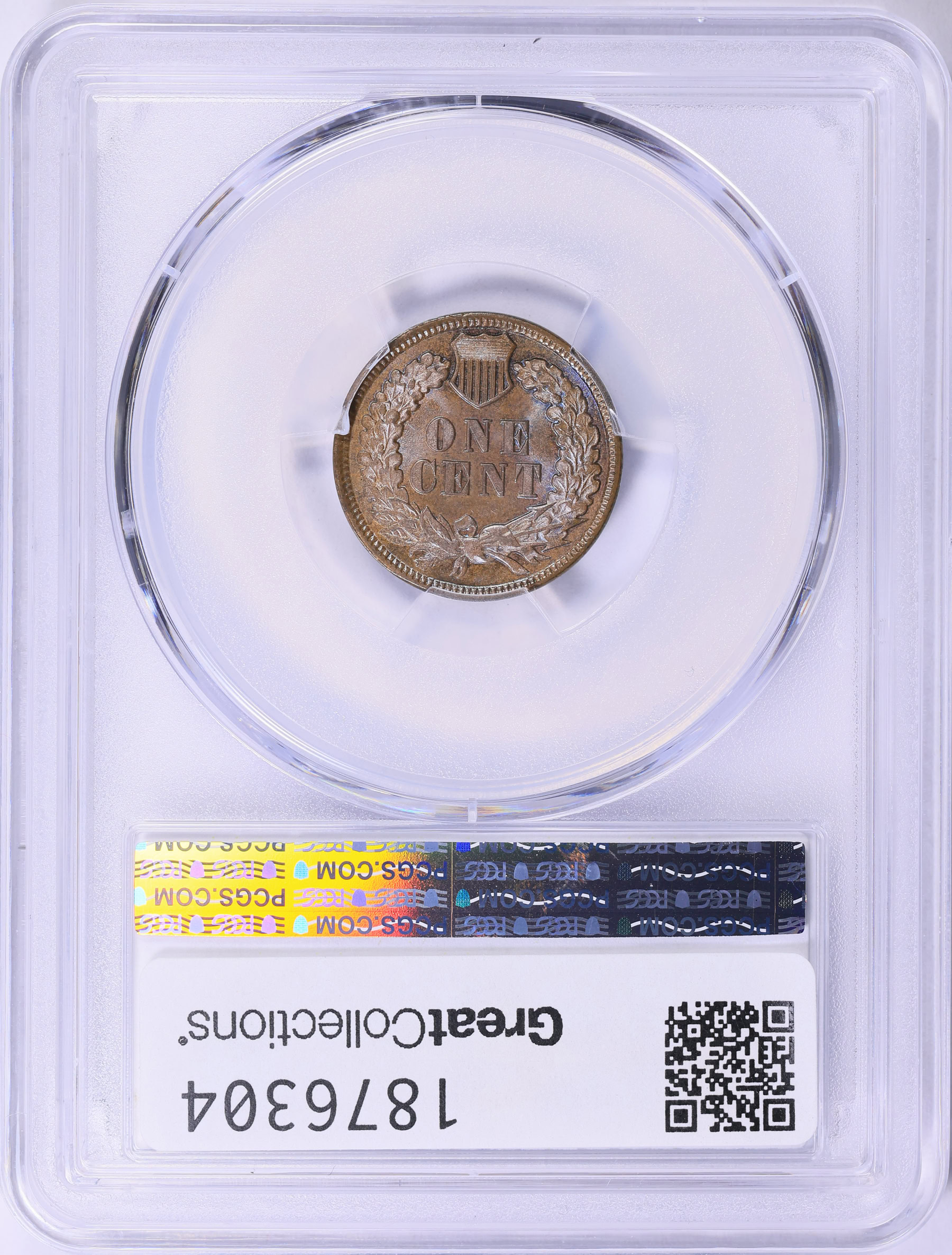 1881 Indian Cent PCGS MS-63 BN (Toned) (Item 1876304) | GreatCollections Coin Auctions