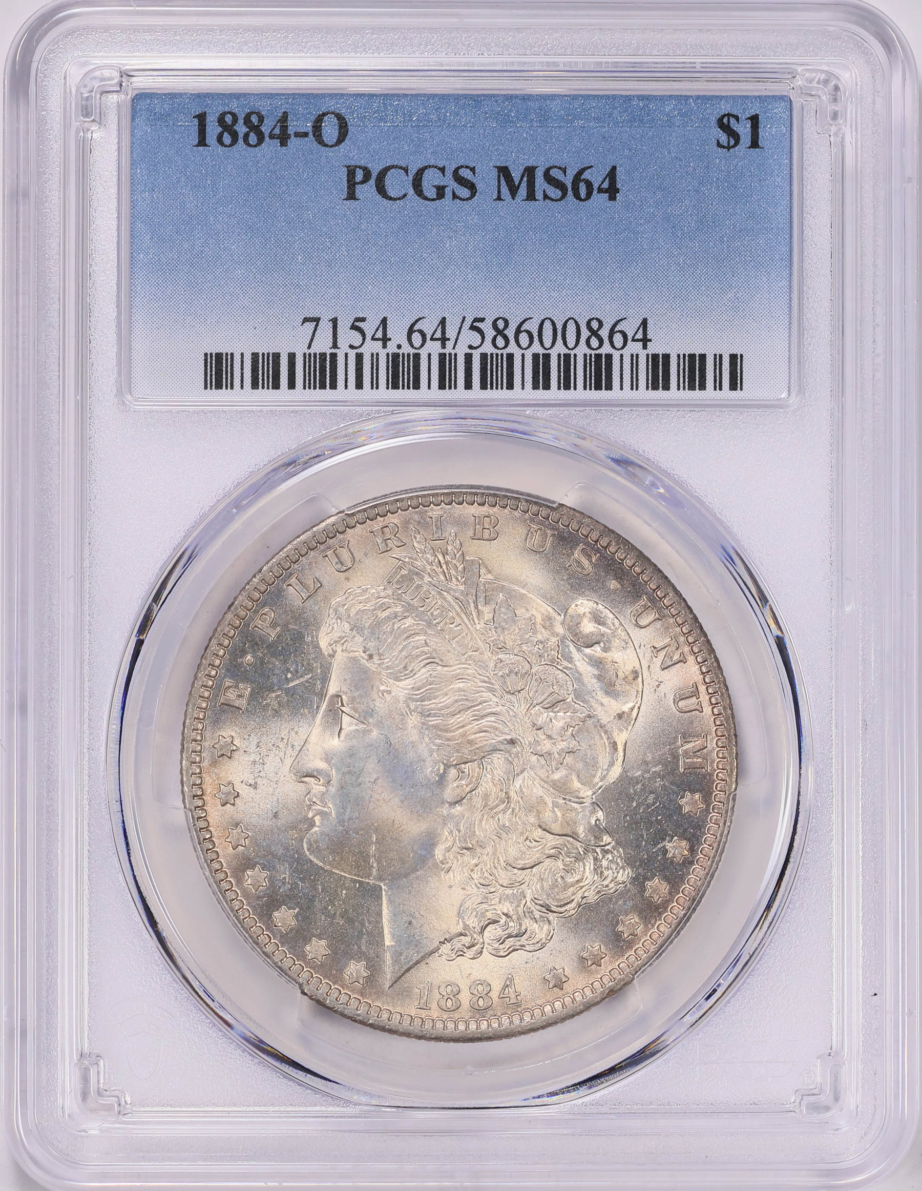 1884-O Morgan Silver Dollar PCGS MS-64 (Item 1876332) | GreatCollections Coin Auctions