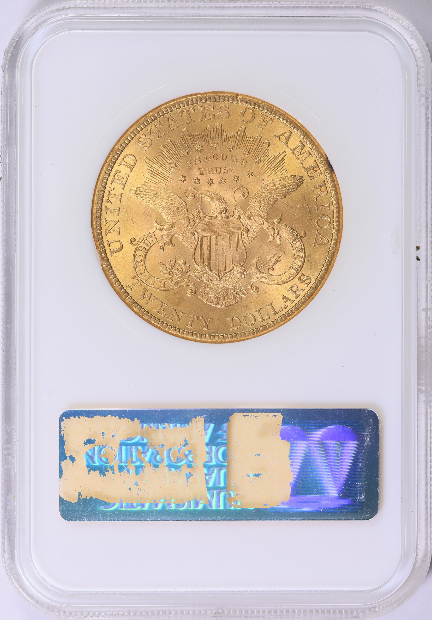 1900 Liberty Gold Double Eagle NGC MS-62 (CAC Green) OH (Item 1876548) | GreatCollections Coin ...