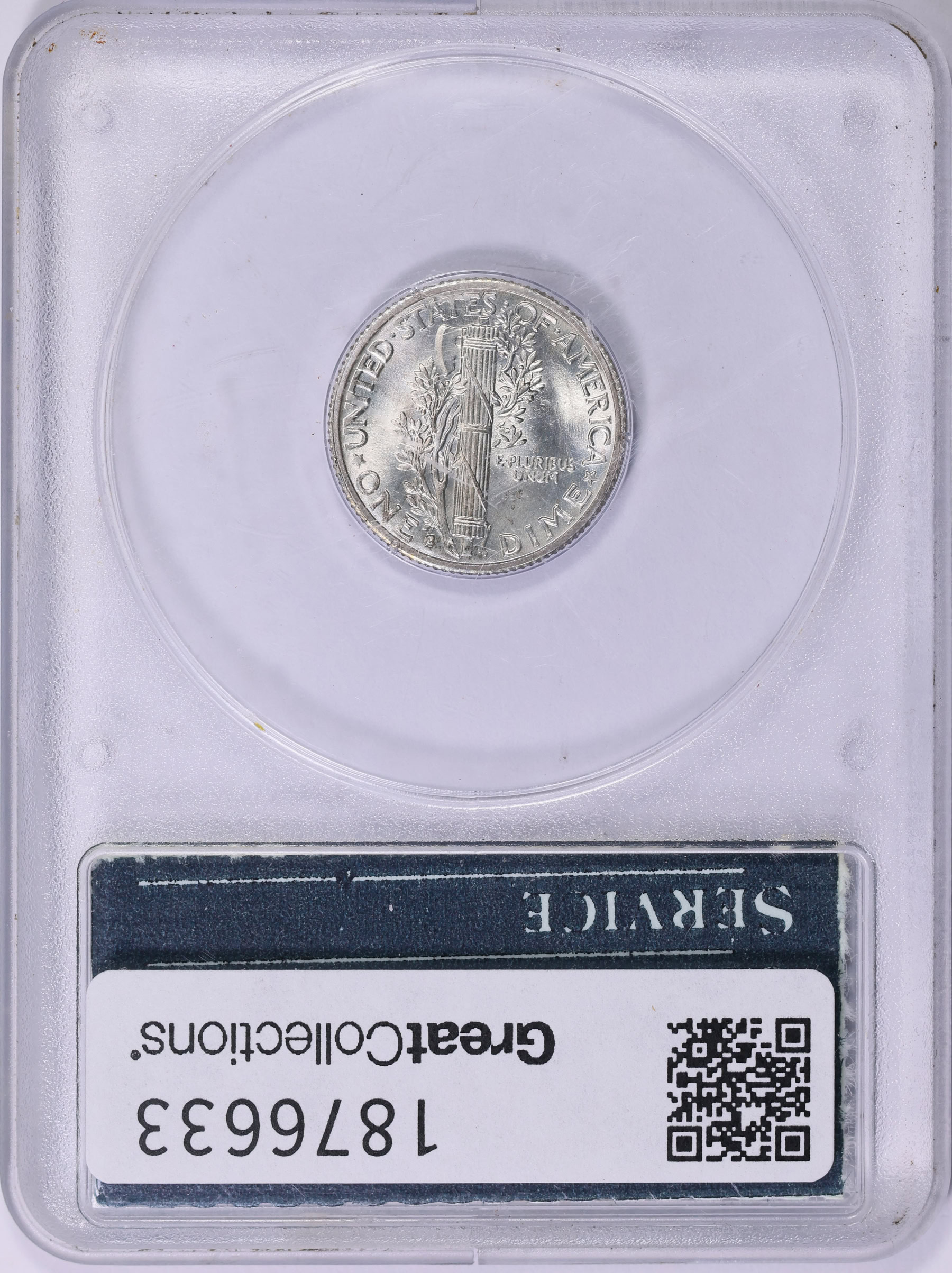 1941-S Mercury Dime PCGS MS-64 FB (CAC Gold) OGH (1st Gen) (Item 1876633) | GreatCollections ...