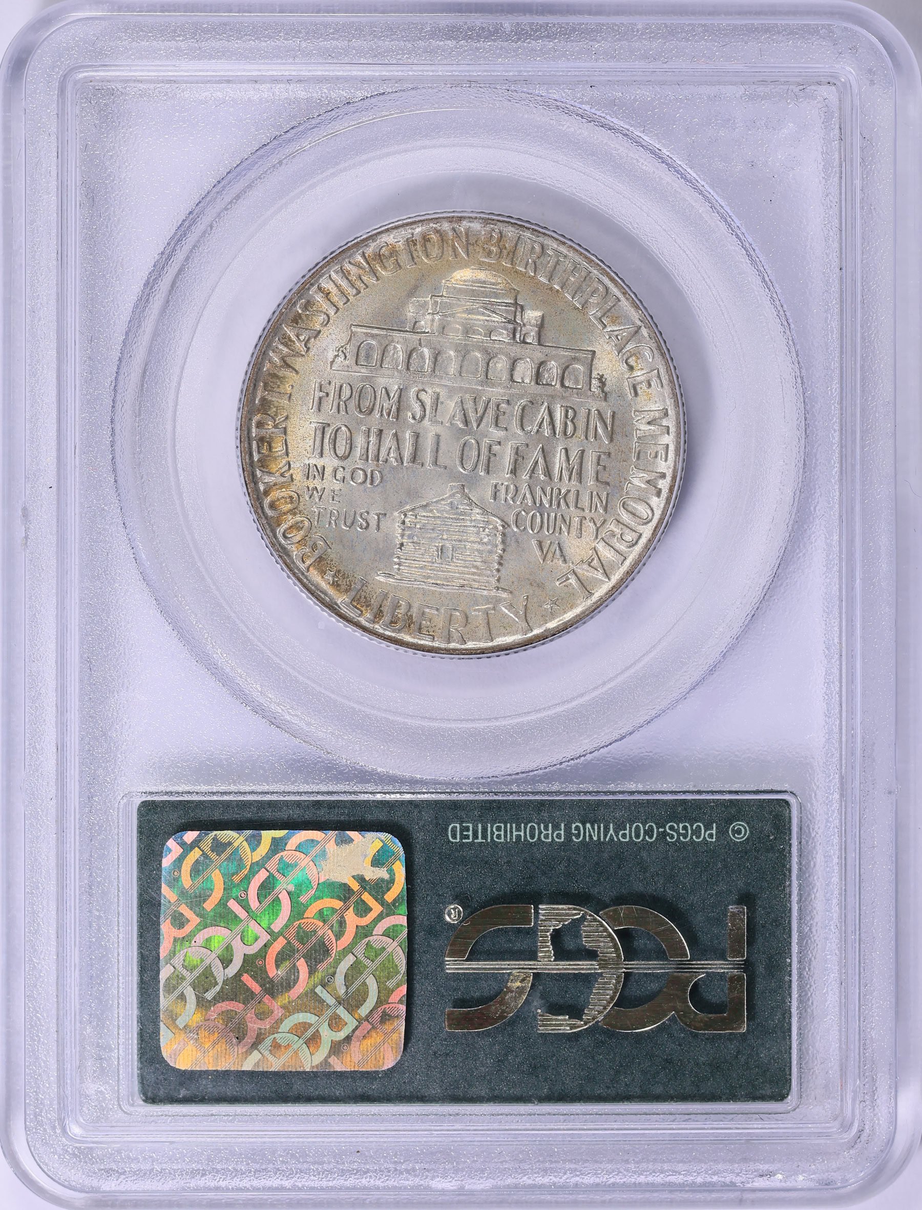 1947 Booker T. Washington Memorial Half Dollar PCGS MS-65 (CAC Green) OGH (Item 1876641 ...