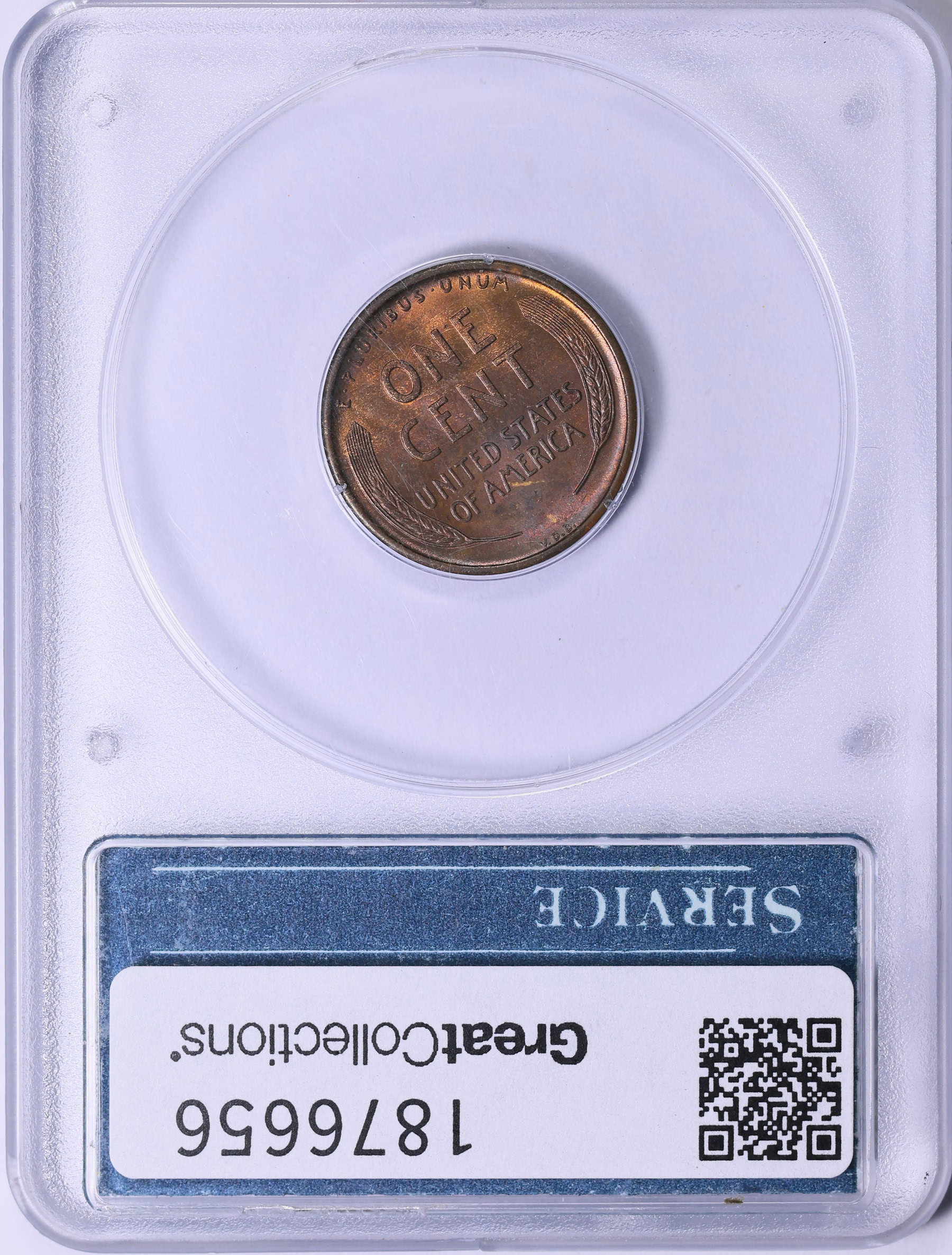 1909-S Lincoln Cent V.D.B. PCGS MS-64 RB (CAC Green) OGH (1st Gen) (Item 1876656 ...