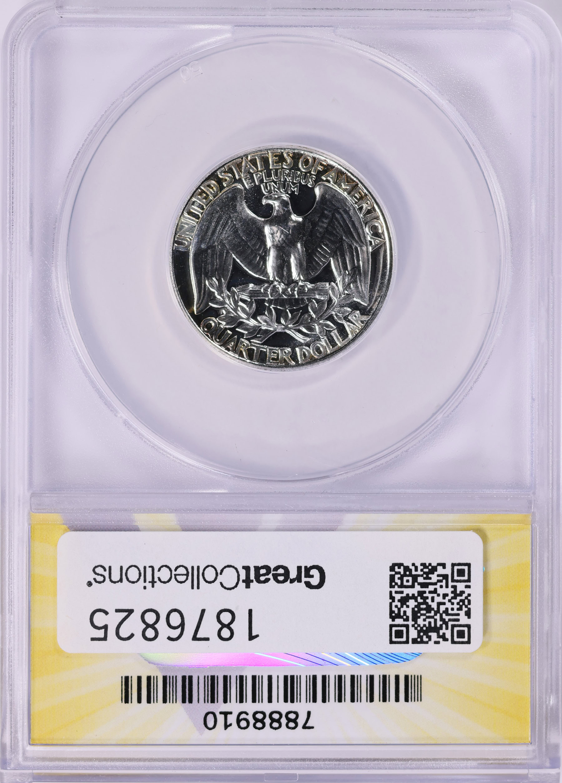 1960 Washington Quarter ANACS Proof-62 (Toned) (Item 1876825 ...