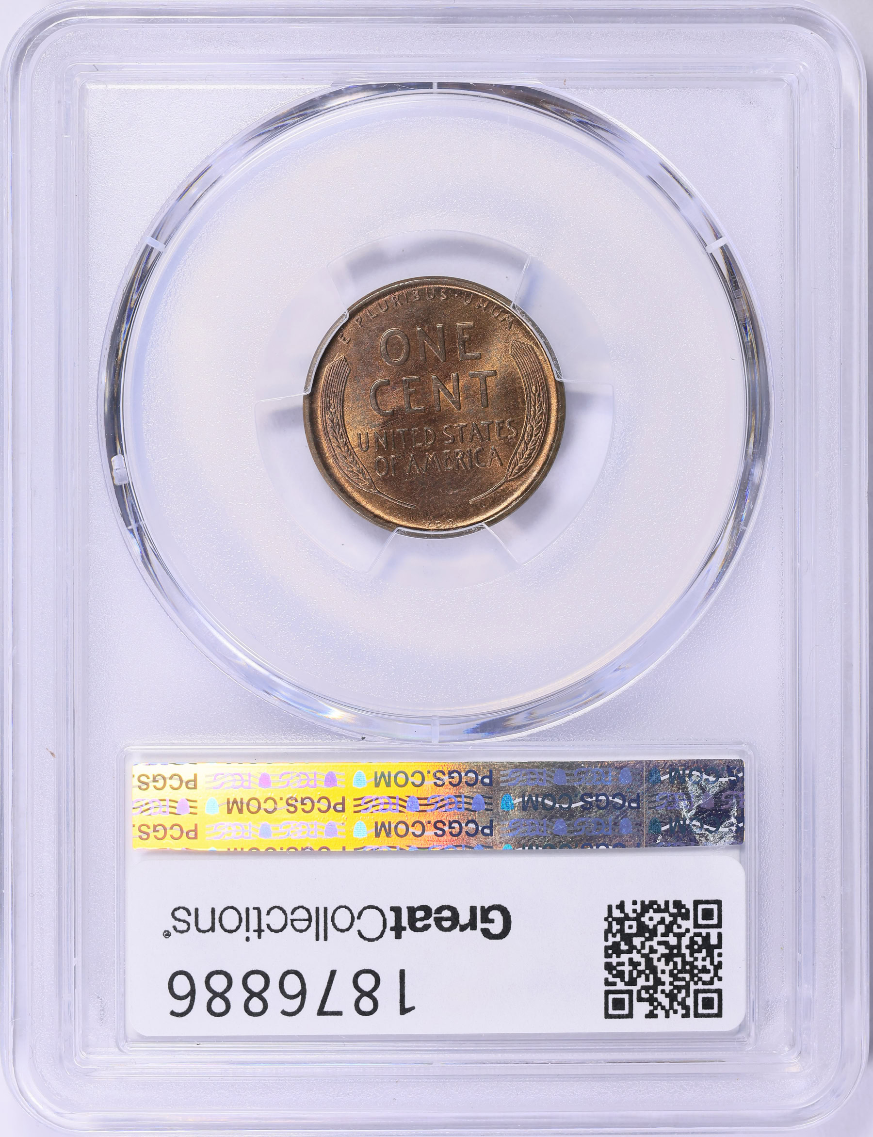 1909-S Lincoln Cent V.D.B. PCGS MS-65+ RB (Item 1876886) | GreatCollections Coin Auctions