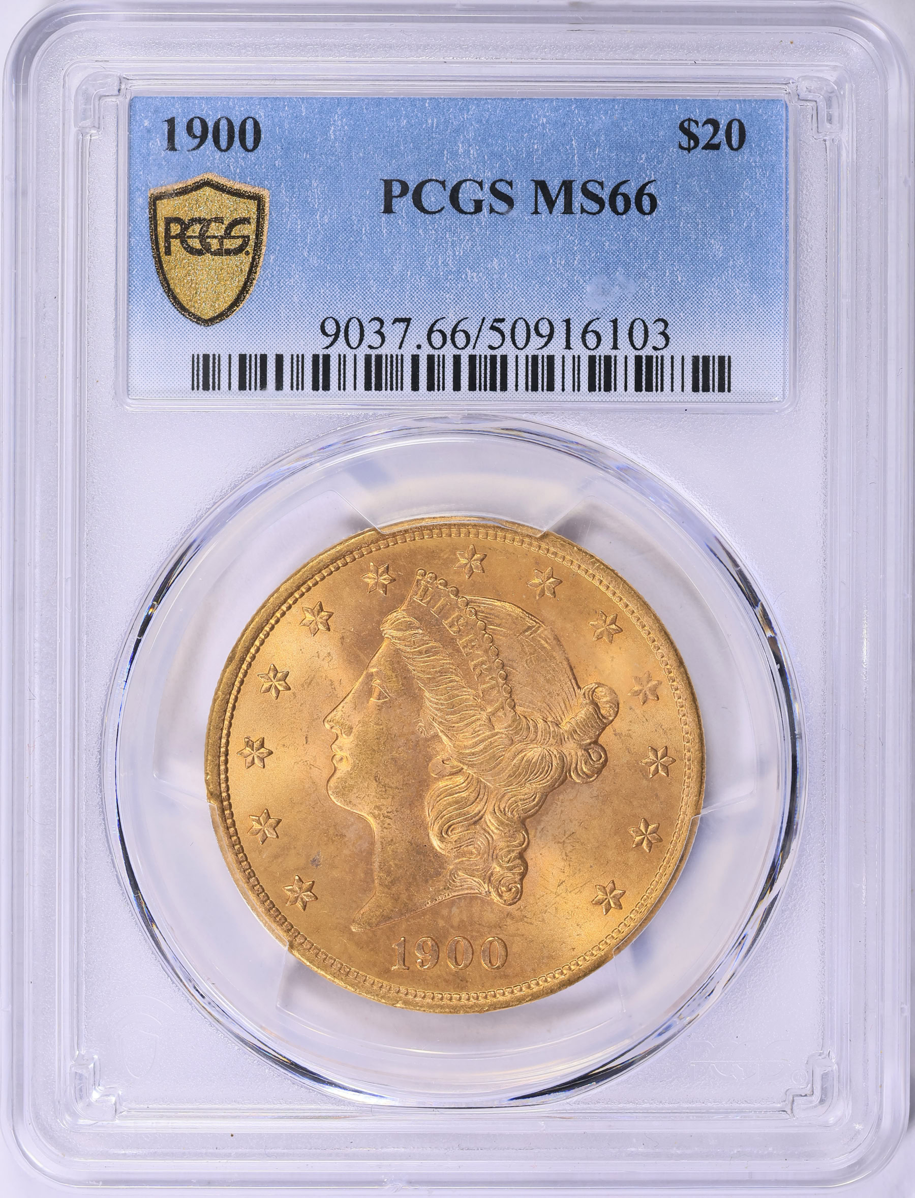 1900 Liberty Gold Double Eagle PCGS MS-66 (Item 1876894) | GreatCollections Coin Auctions