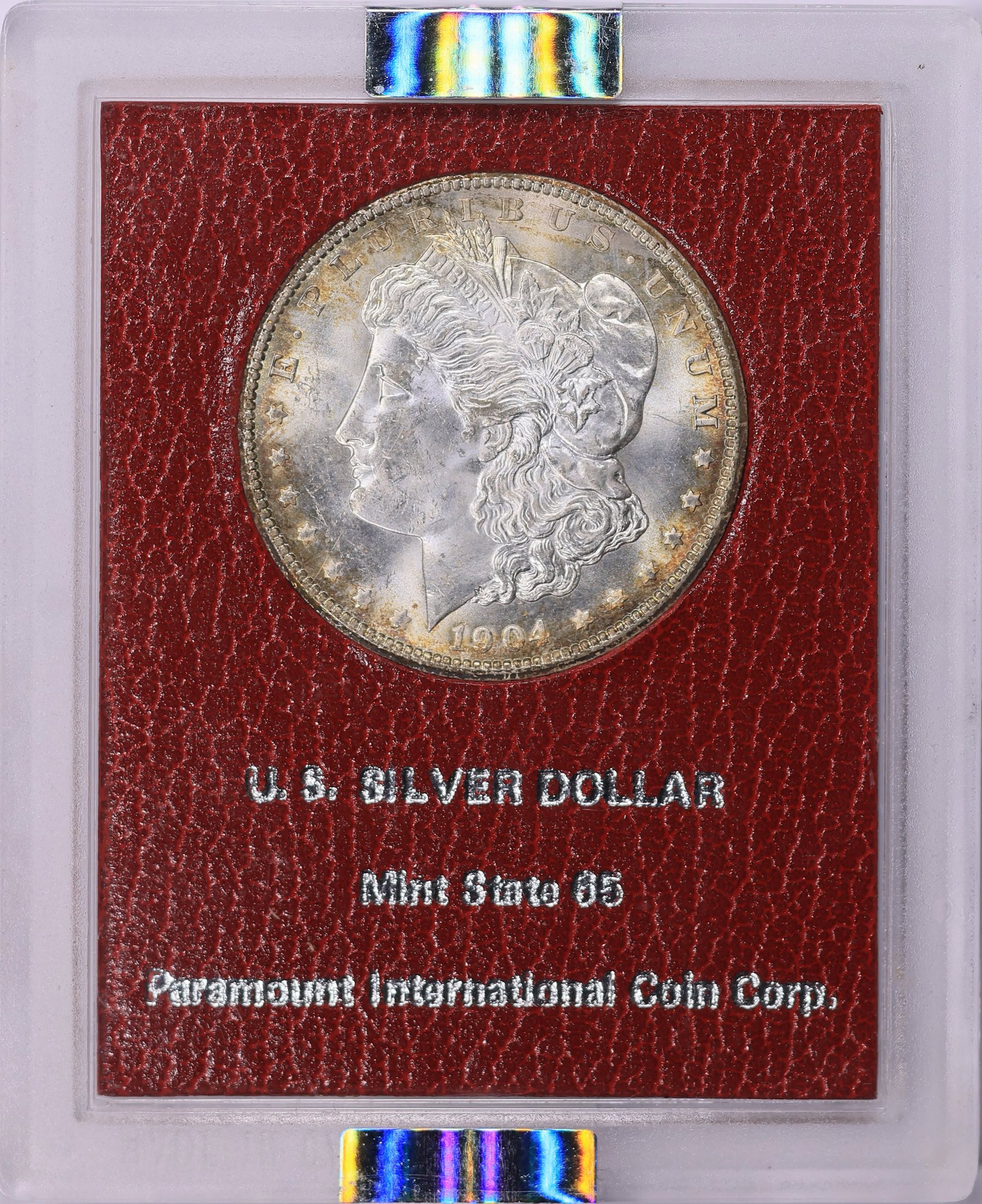 1904-O Morgan Silver Dollar Paramount Red Holder NGC MS-64 (Paramount ...