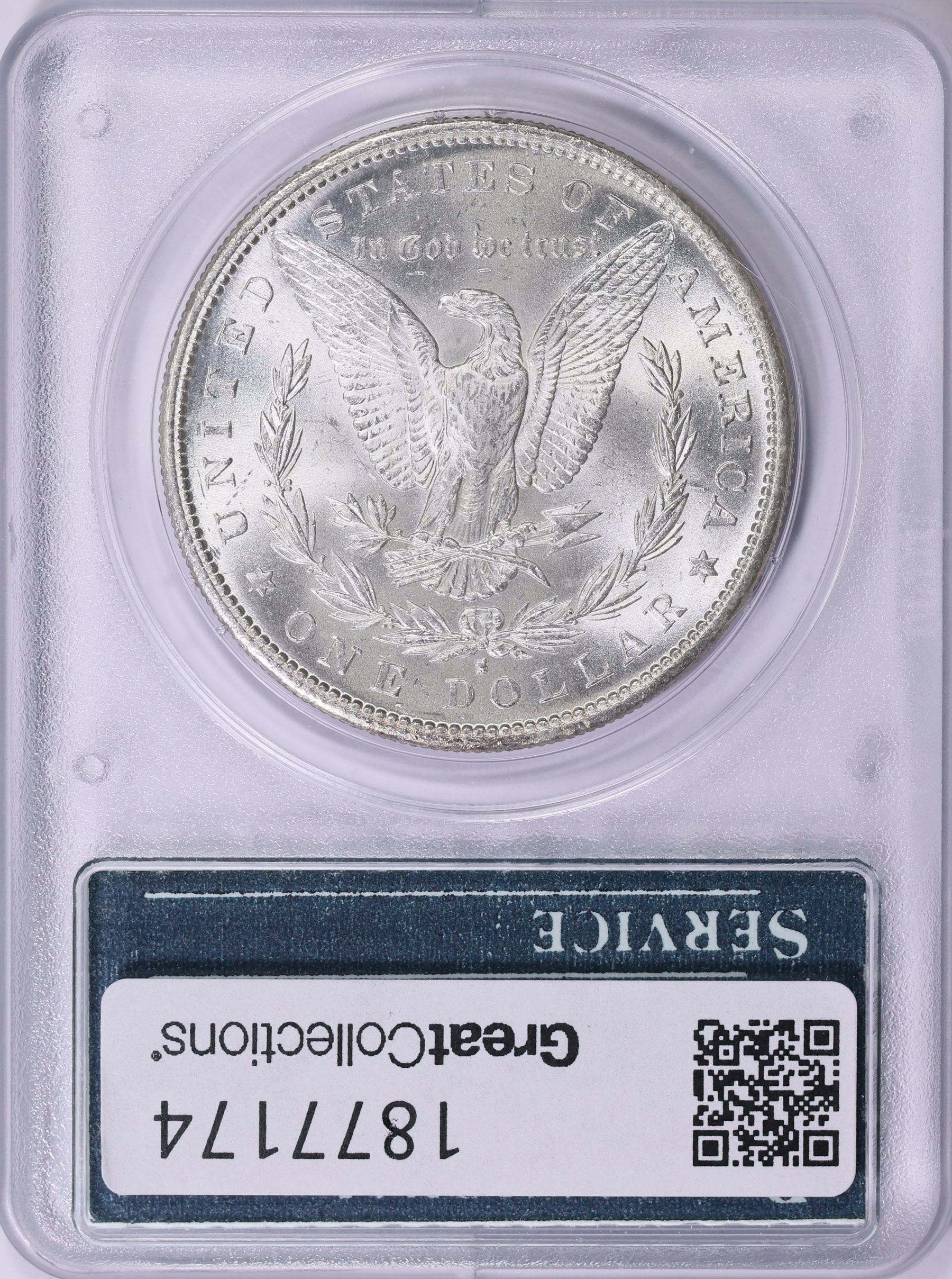 1882-S Morgan Silver Dollar PCGS MS-64 (CAC Green) OGH (1st Gen) (Item 1877174 ...