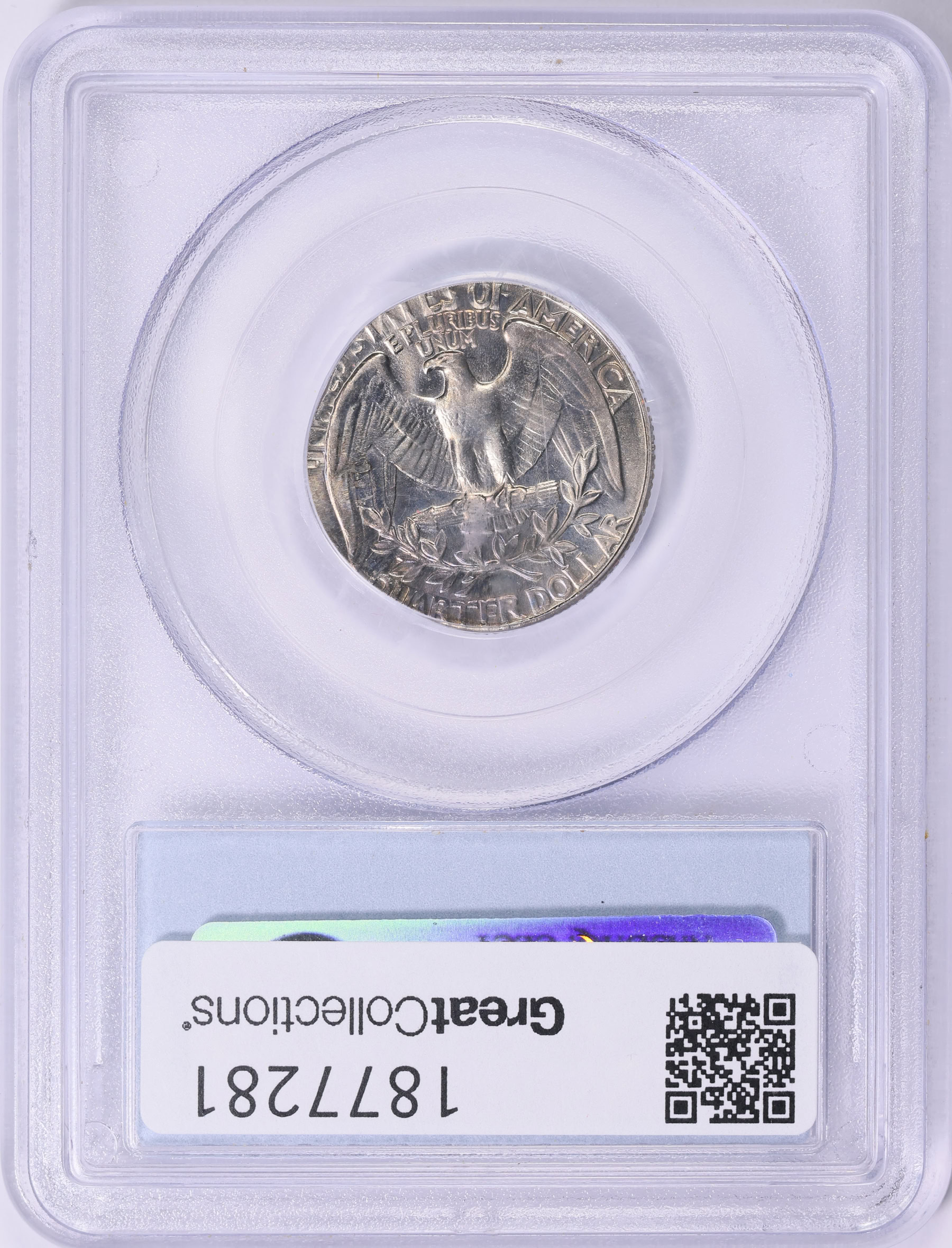 Mint Error 1973-D Washington Quarter Struck on 5c Planchet PCGS AU-58 ...