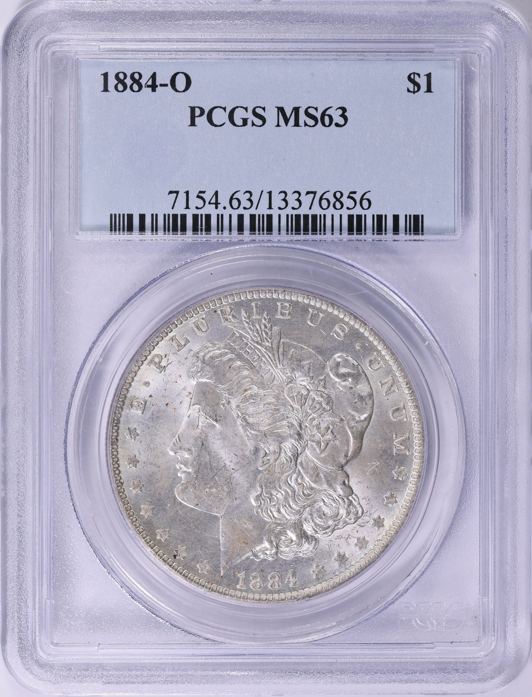 1884-O Morgan Silver Dollar PCGS MS-63 (Item 1877285) | GreatCollections Coin Auctions