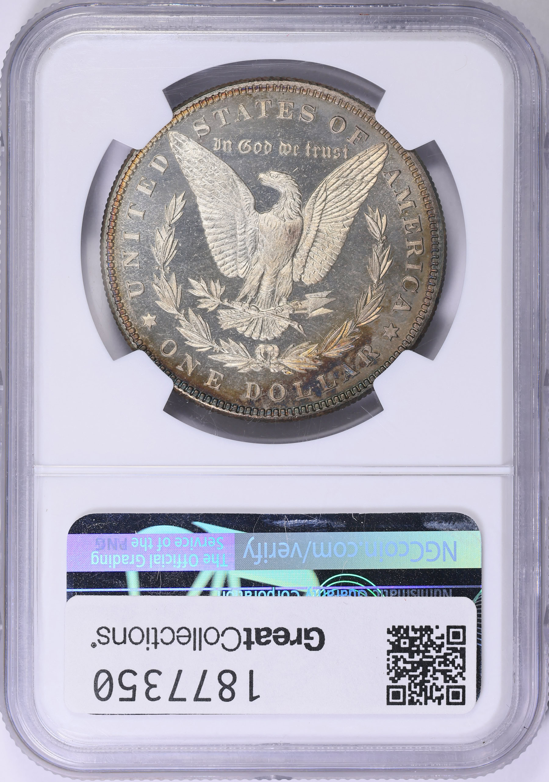 1883 Morgan Silver Dollar NGC Proof-67 (Toned) (Item 1877350 ...