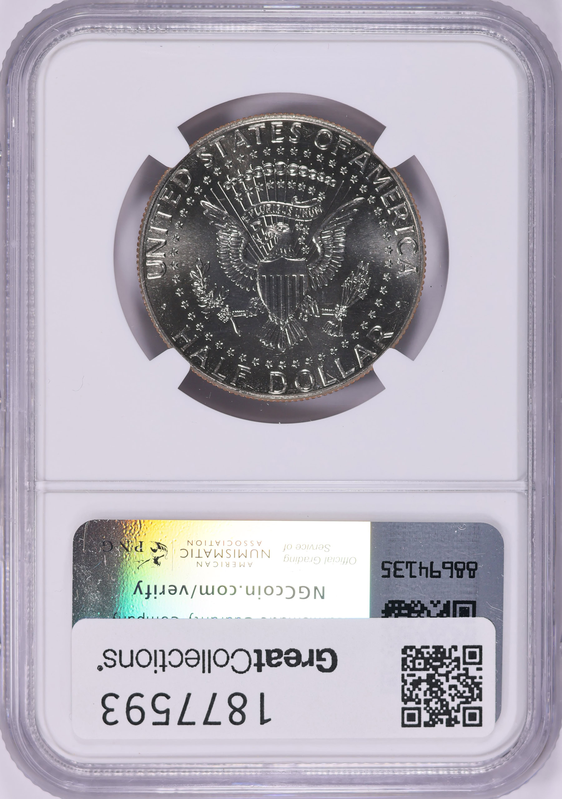 2023-D Kennedy Half Dollar First Releases NGC MS-68 (Kennedy Label ...