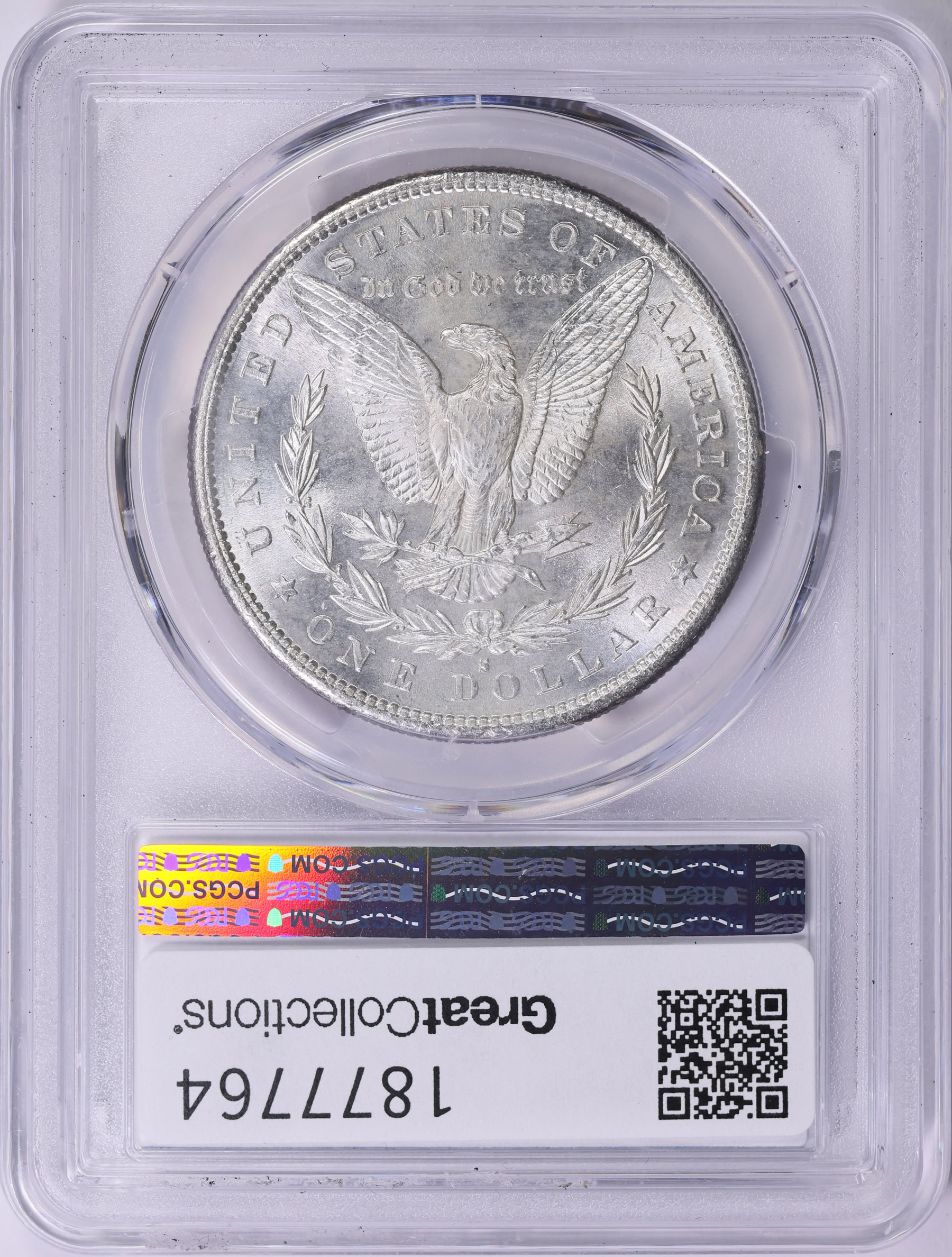 1881-S Morgan Silver Dollar PCGS MS-64 (Item 1877764) | GreatCollections Coin Auctions