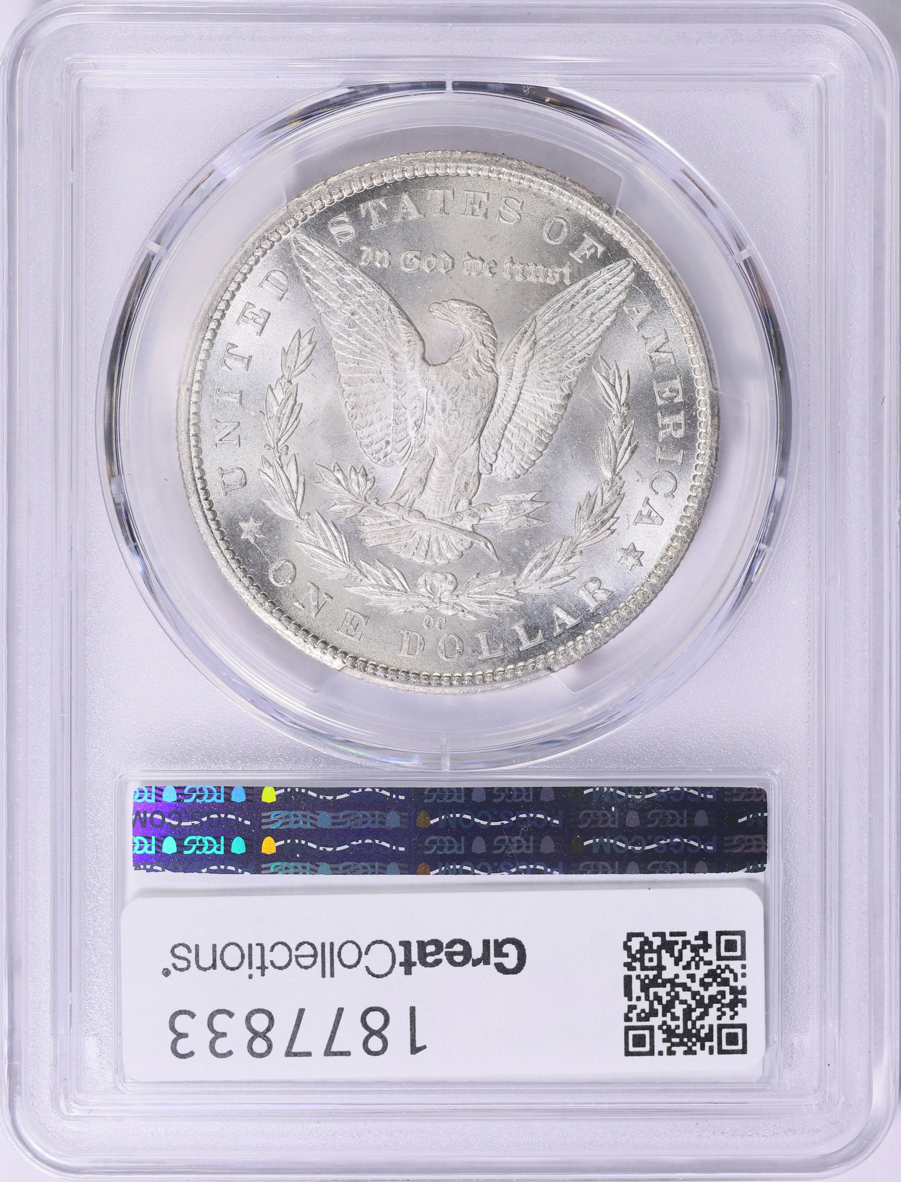 1885-CC Morgan Silver Dollar PCGS MS-63 (Item 1877833) | GreatCollections Coin Auctions