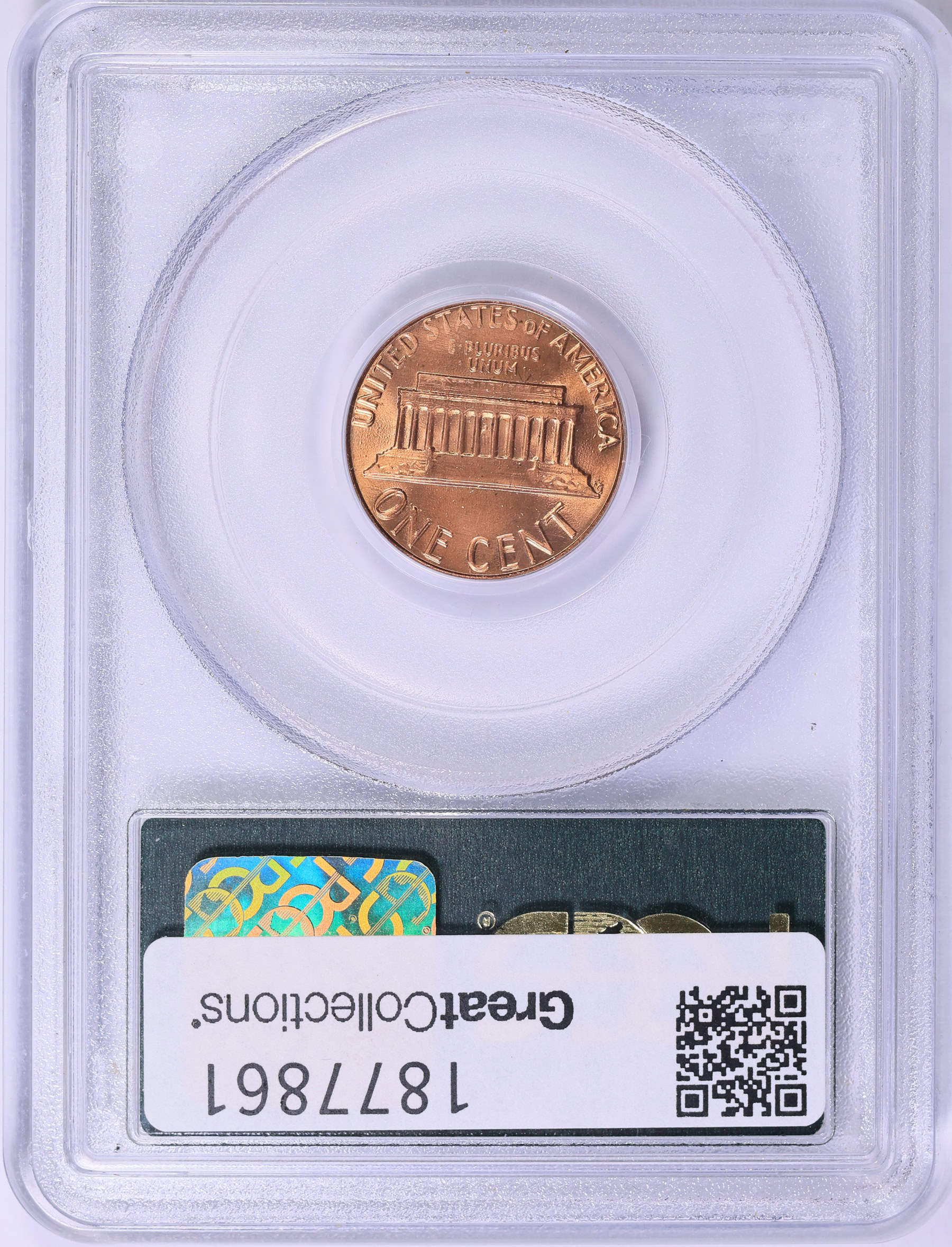 1983 Lincoln Cent Doubled Die Reverse PCGS MS-65 RD OGH (Item 1877861 ...