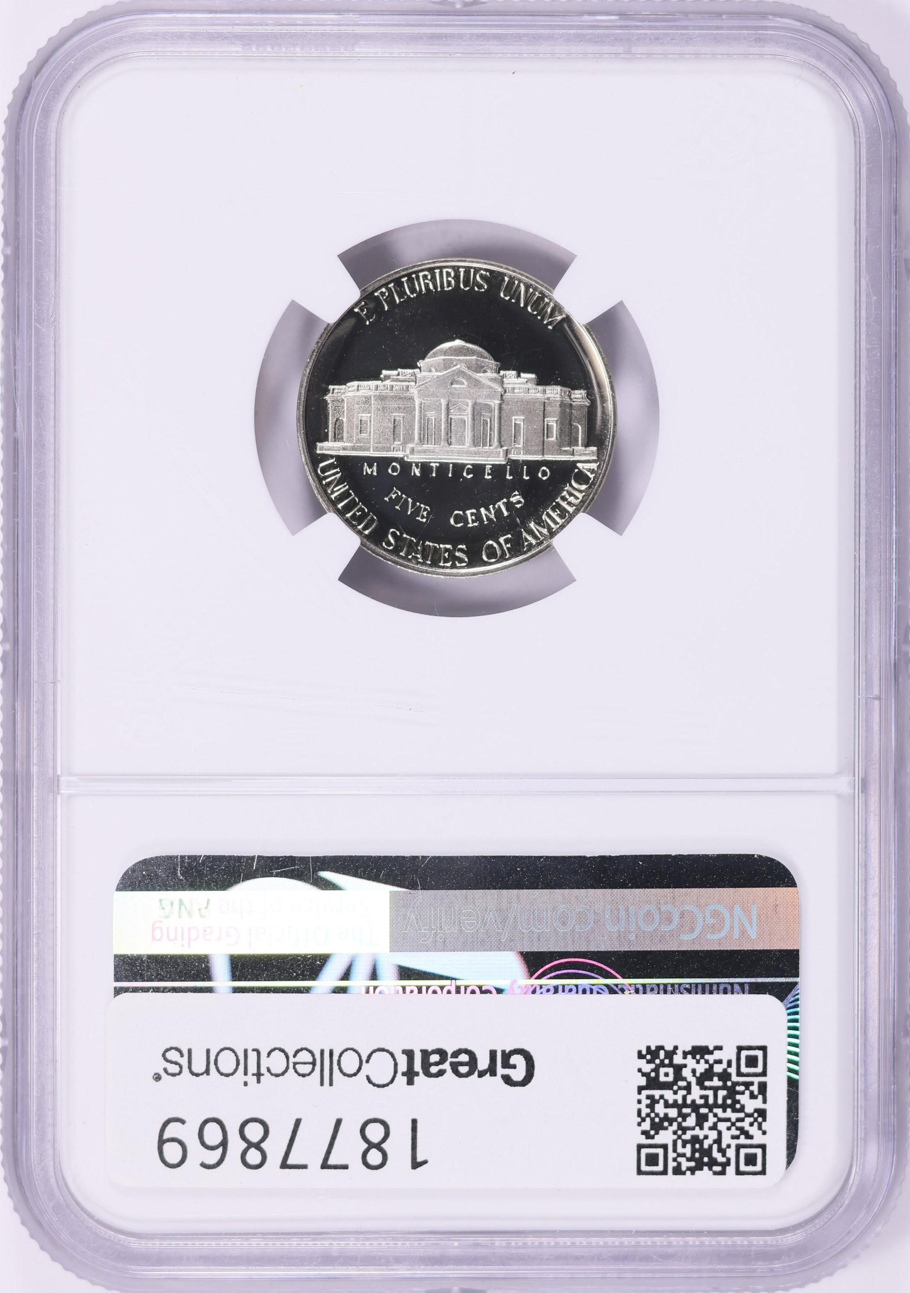 1990-S Jefferson Nickel NGCX Proof 9.9 UC (NGC Proof-69 UC) (Item ...