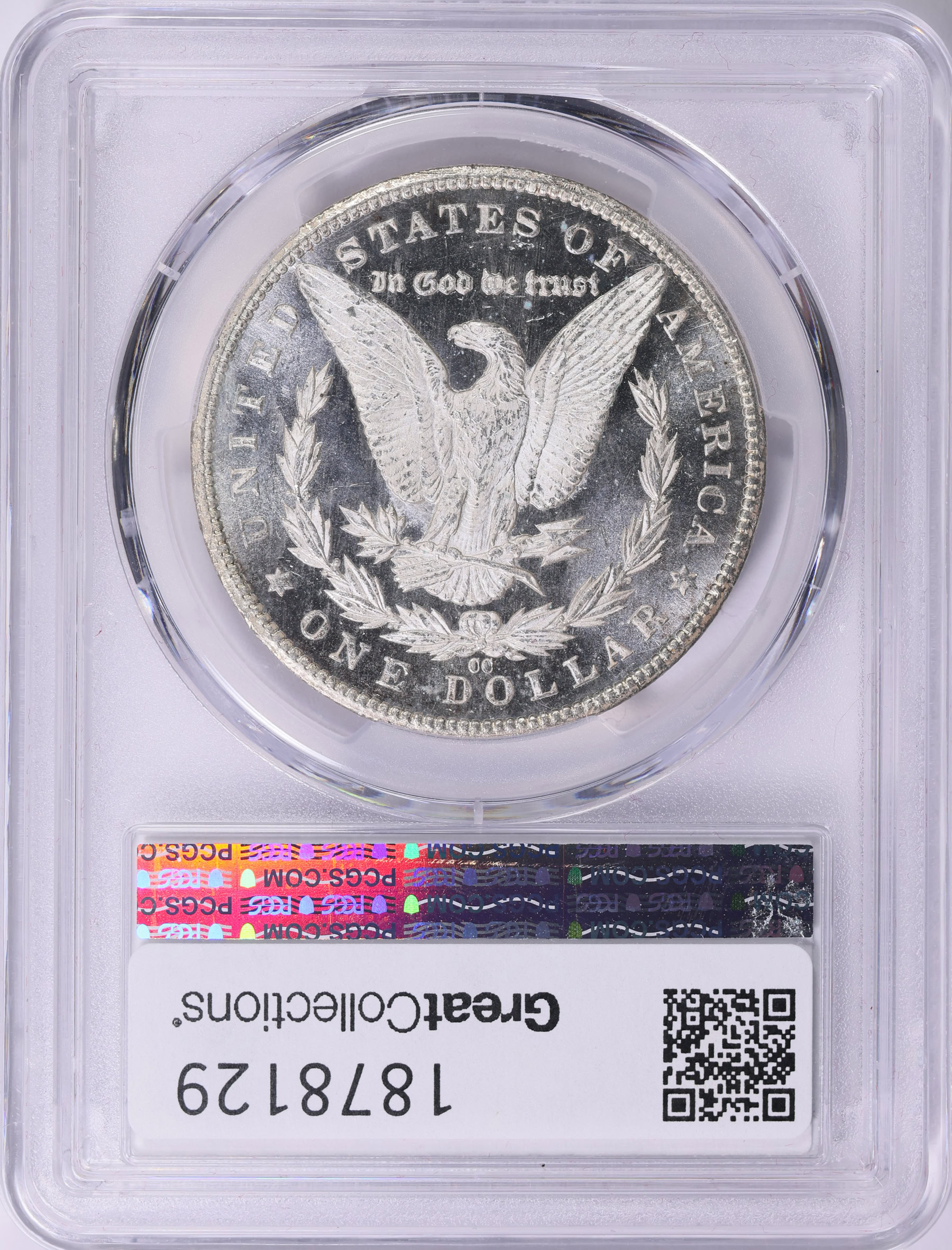 1885-CC Morgan Silver Dollar PCGS MS-62+ DMPL (Item 1878129) | GreatCollections Coin Auctions