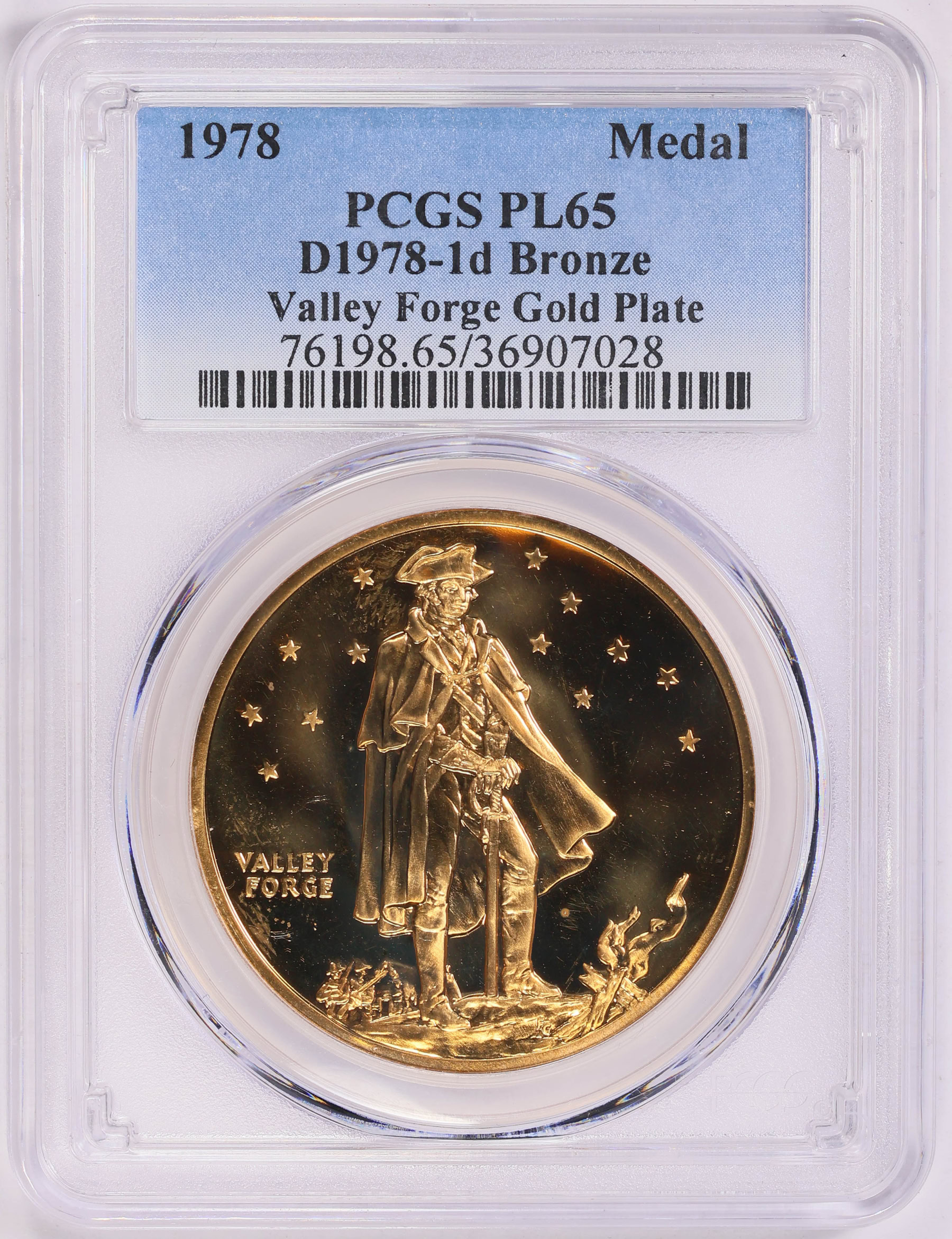 1978 Gilt Bronze Valley Forge Articles of Confederation 200th ...