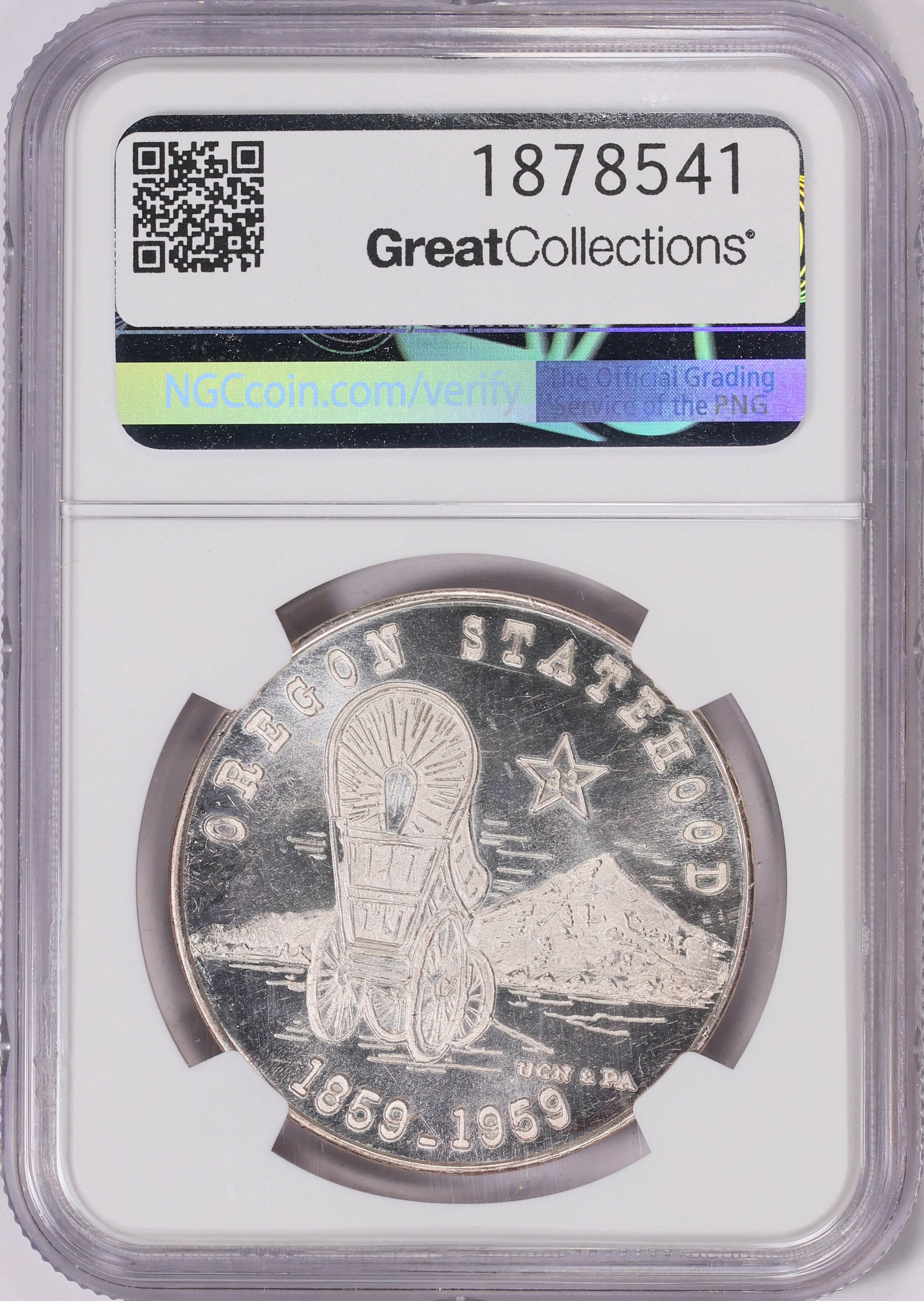 1959 Oregon Statehood Centennial Pendelton Round-Up So-Called Dollar HK ...