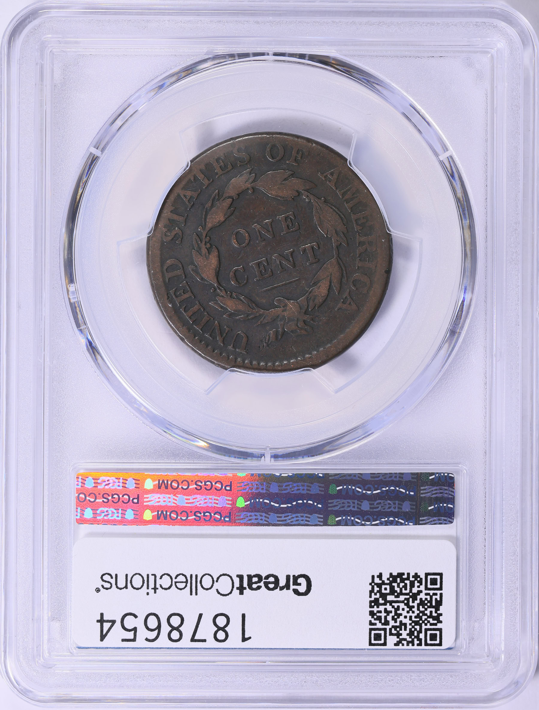 1814 Classic Cent Plain 4 PCGS G-06 BN (Item 1878654 ...