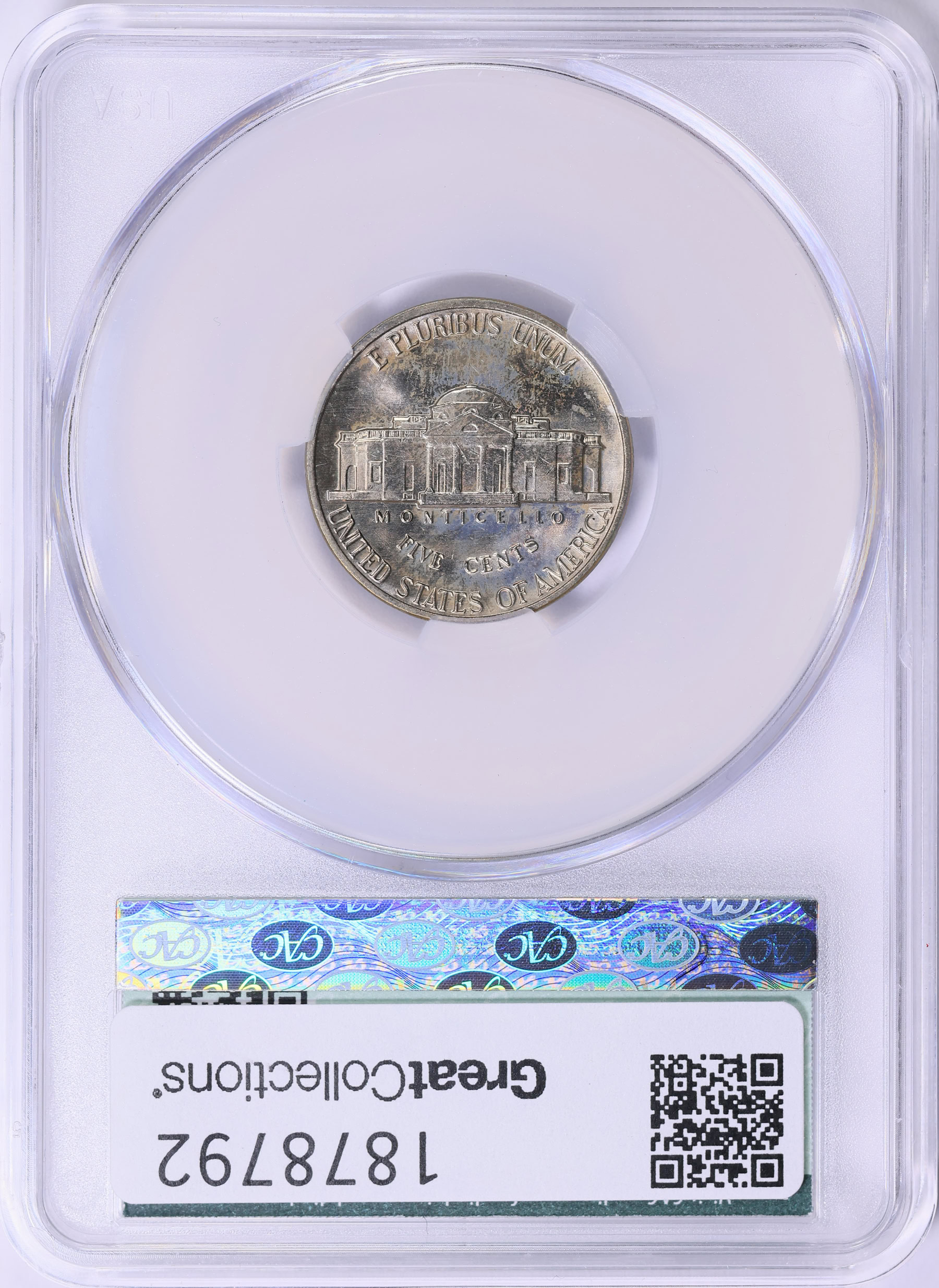 1988-D Jefferson Nickel CACG MS-64 (Toned) (Item 1878792 ...