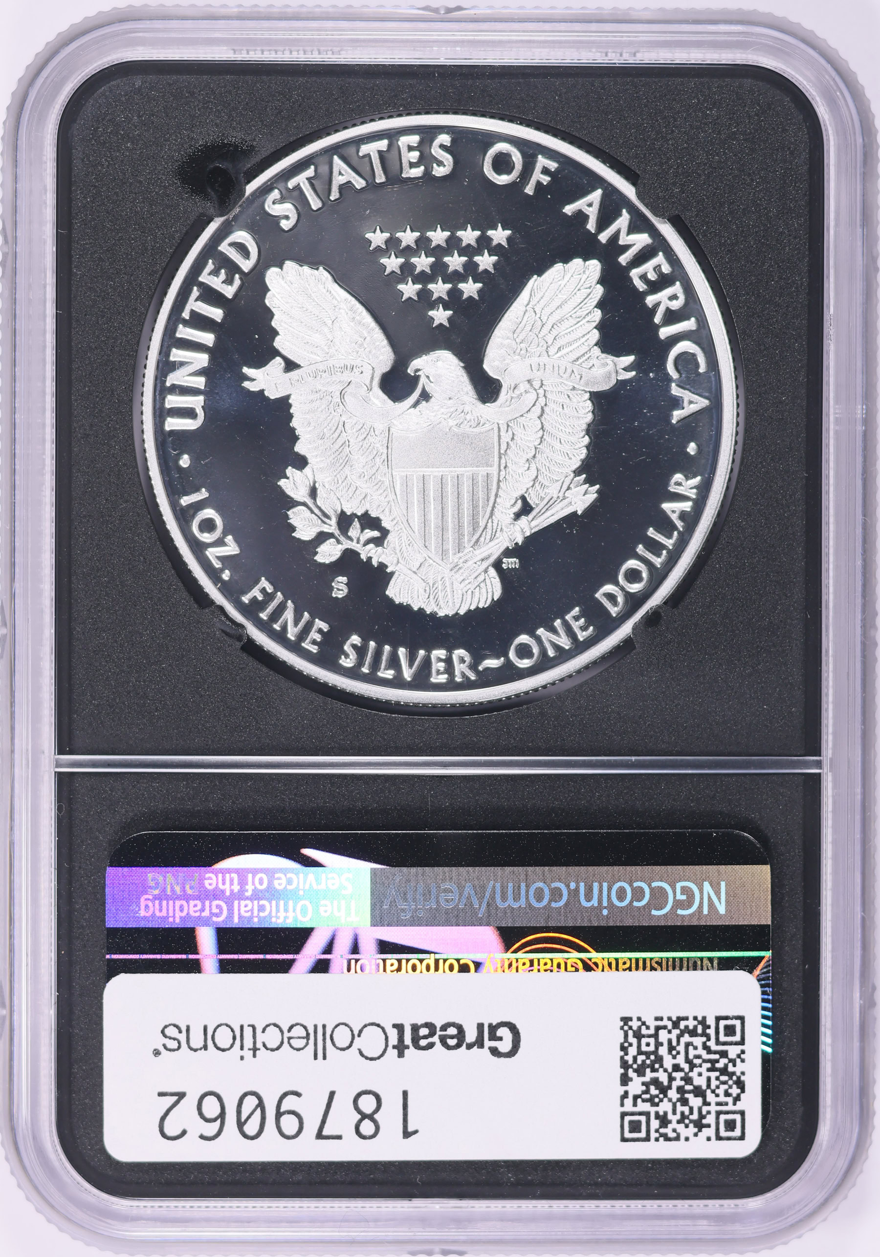 2020-S $1 Silver Eagle First Day of Issue NGC Proof-70 UC (Elizabeth Jones Signed Label) (Item ...